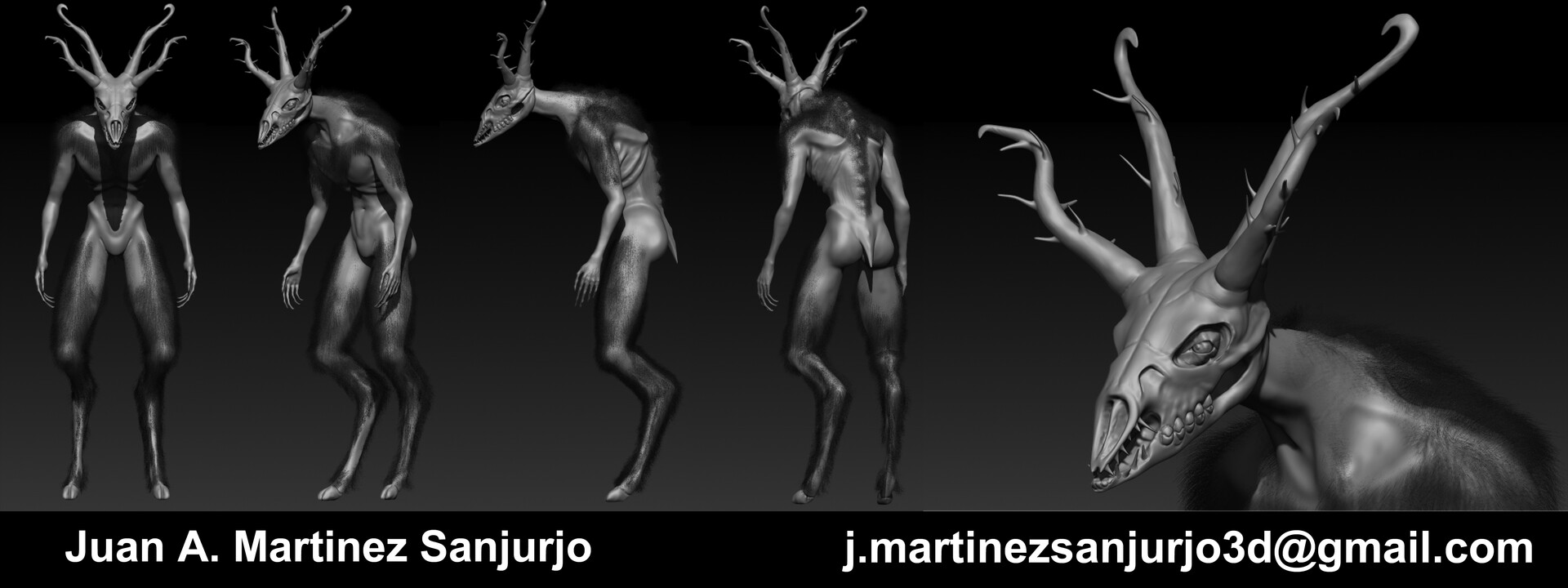 ArtStation - The Wendigo