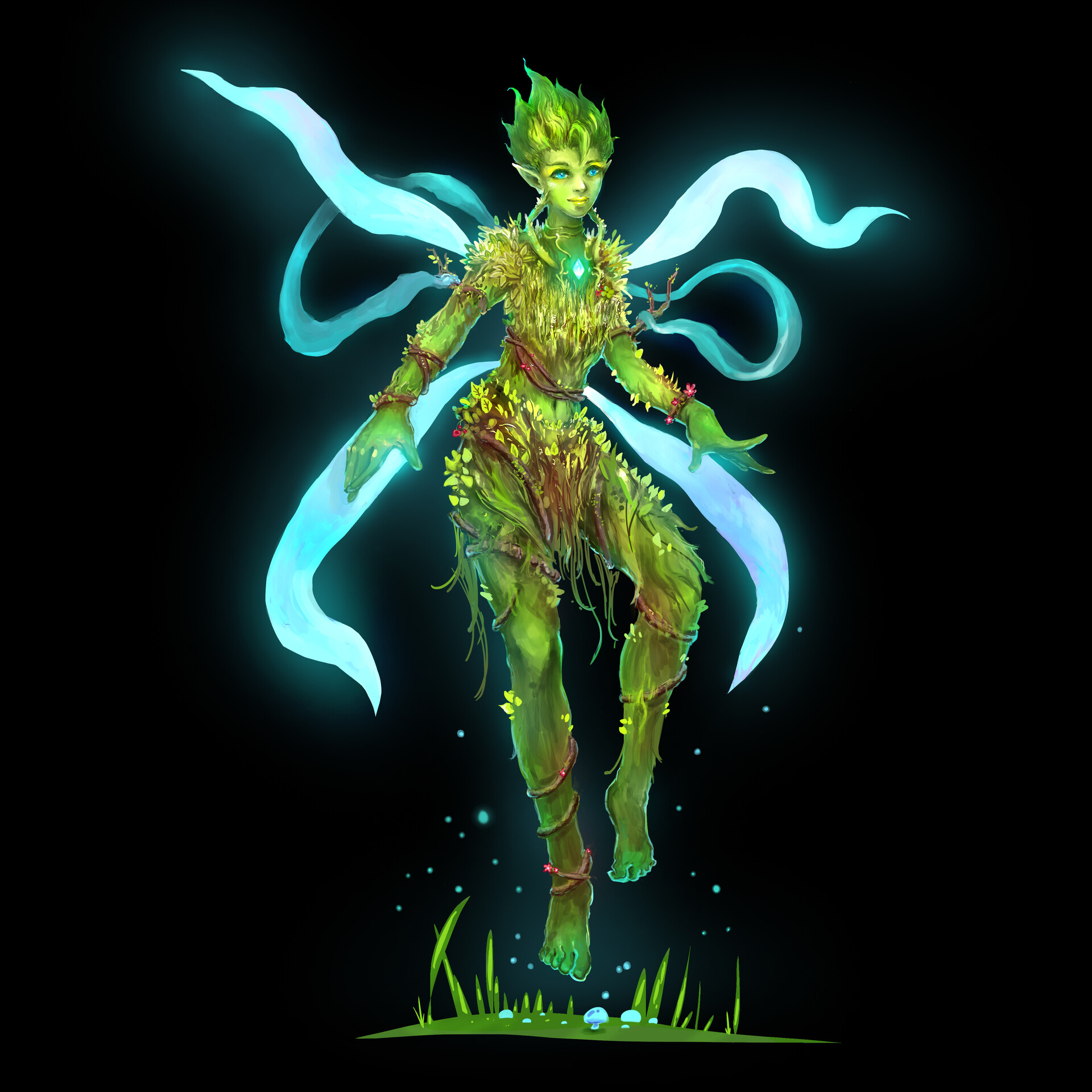ArtStation - Green Fairy