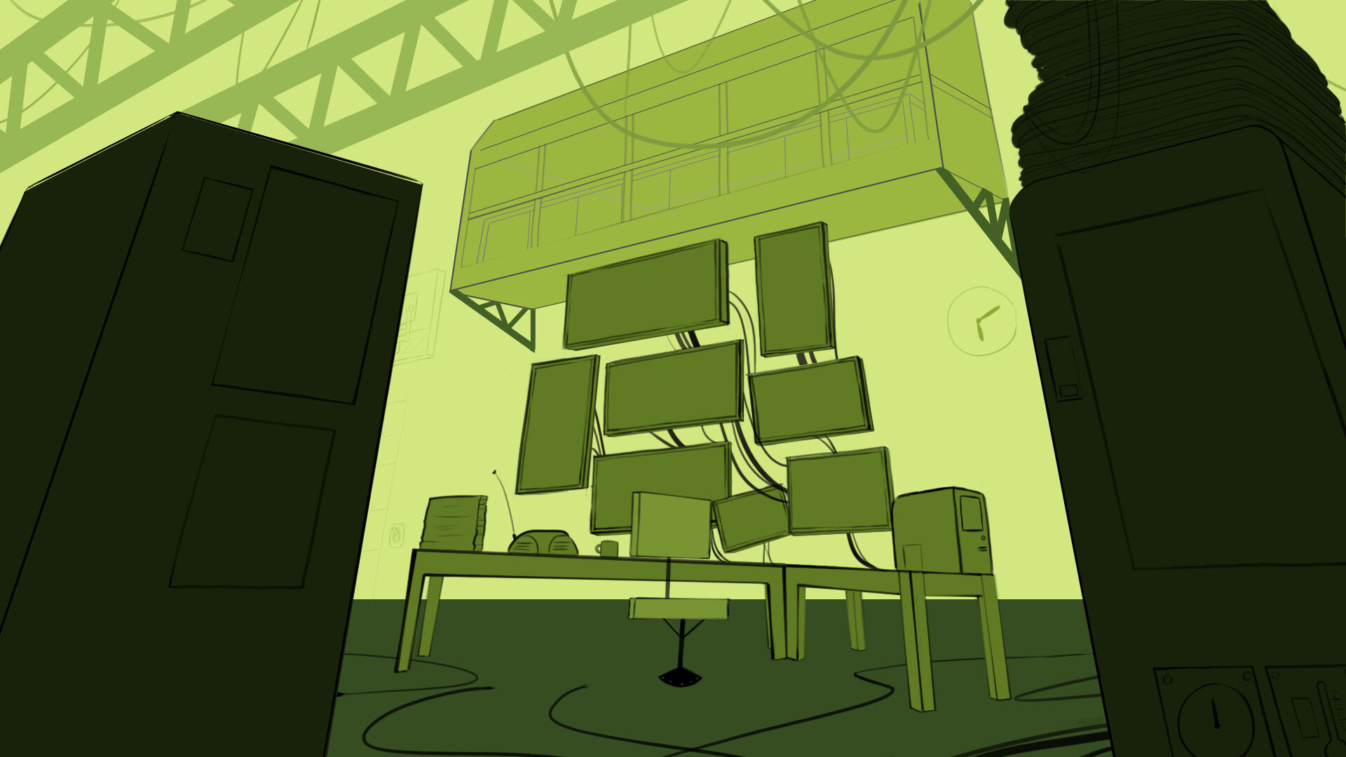 Jennifer Ludwig - Lair | Cartoon Background for TV