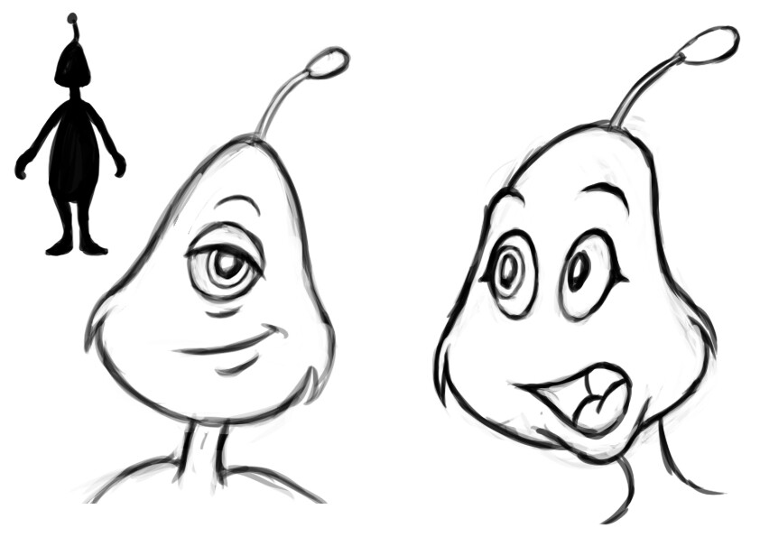 ArtStation - Alien Characters - Concept Sketches