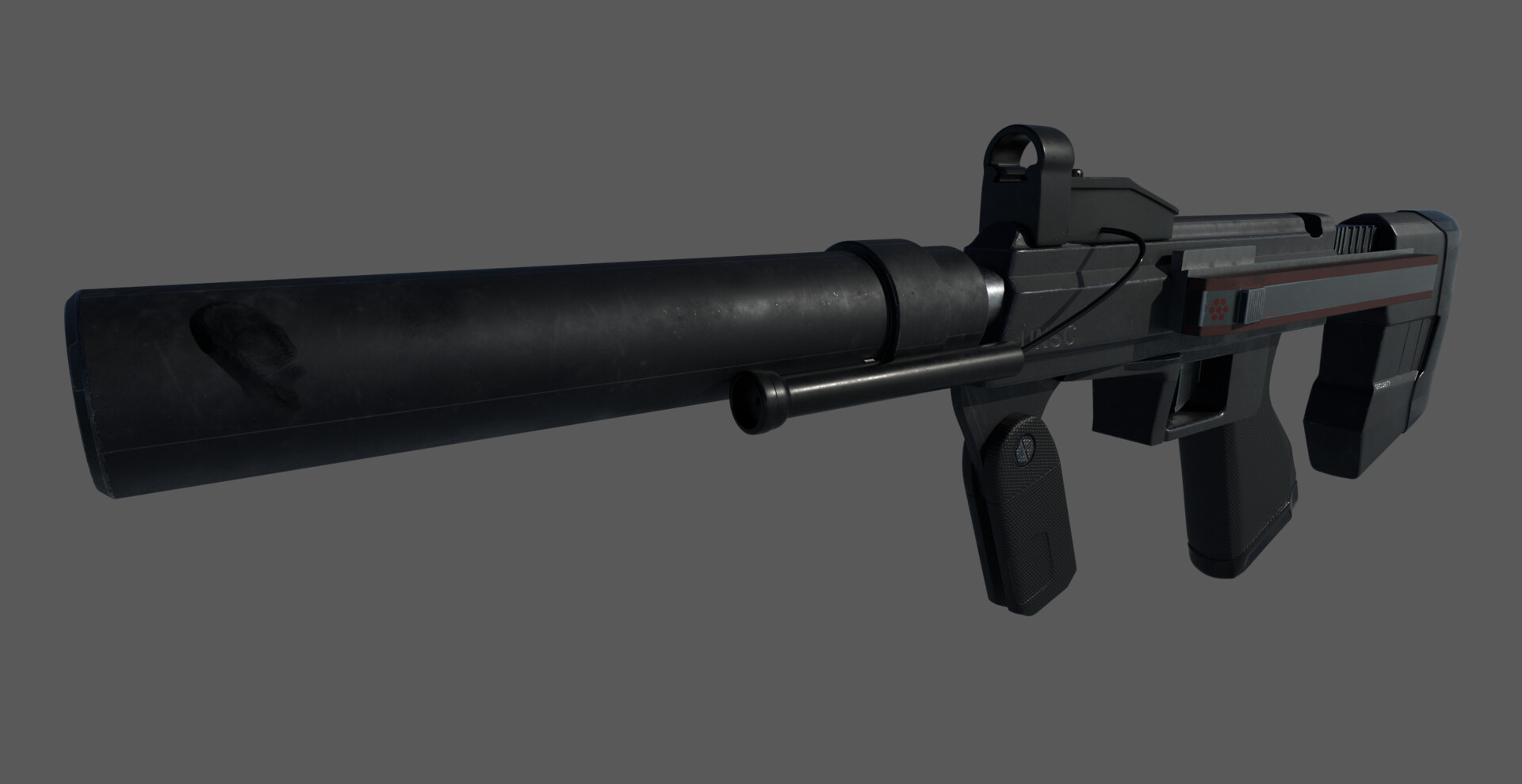 ArtStation - Halo 3: ODST - SMG