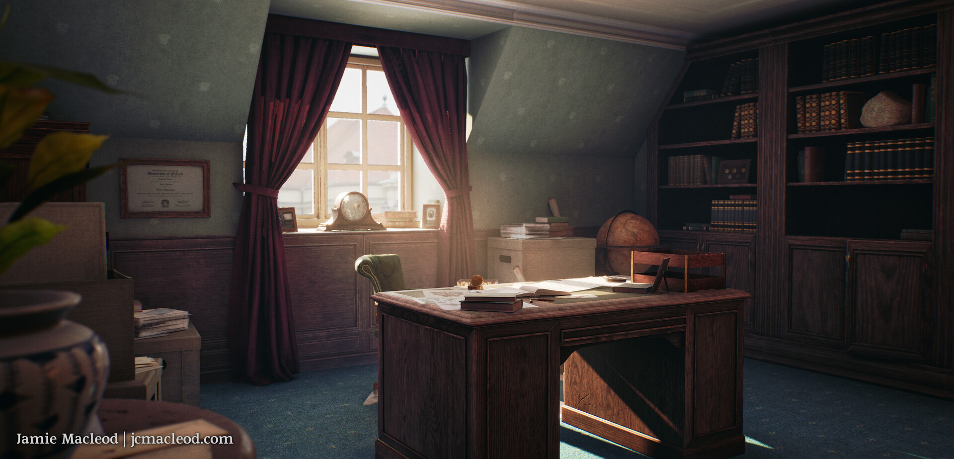 Jamie Macleod - The Explorer's Study