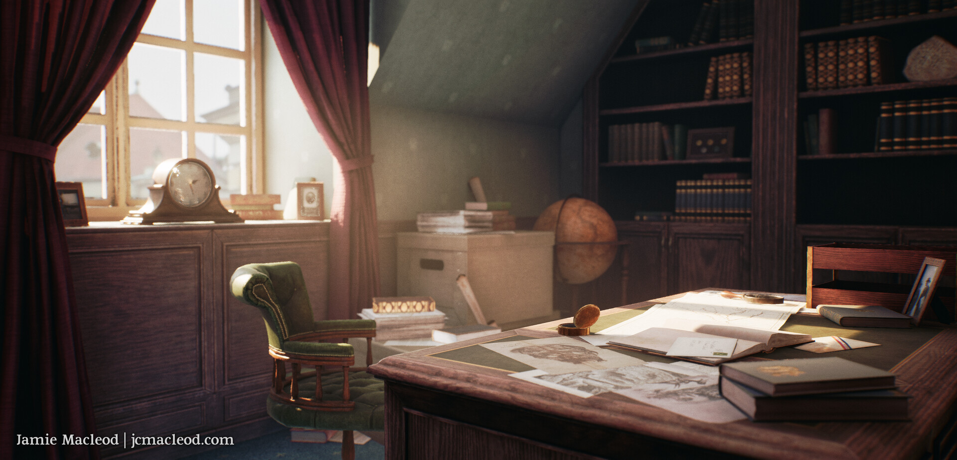 Jamie Macleod - The Explorer's Study