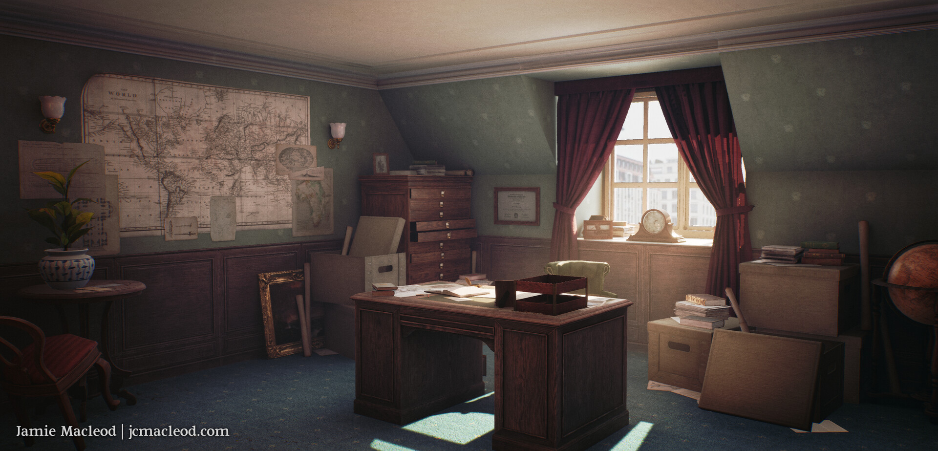 Jamie Macleod - The Explorer's Study