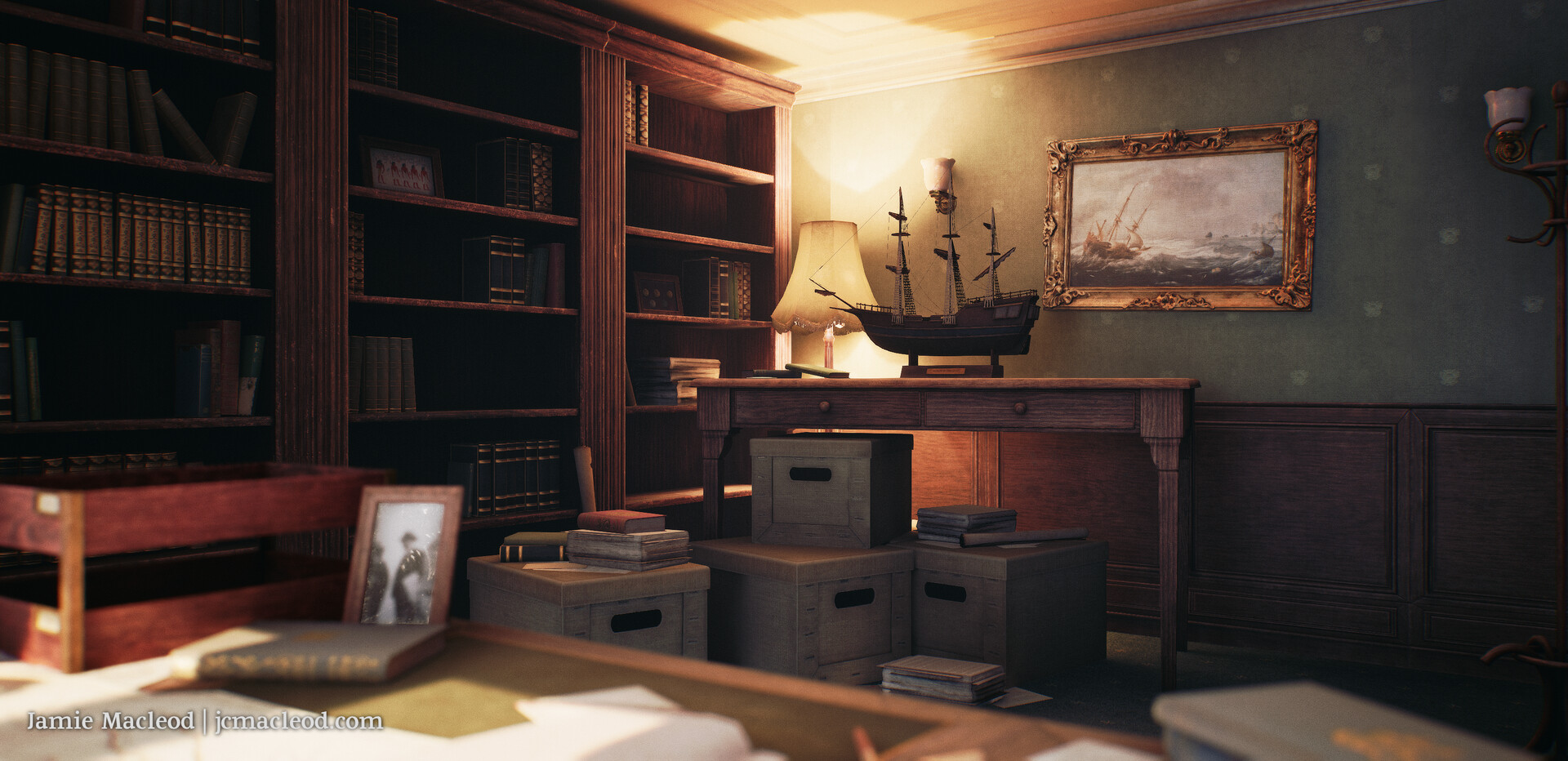 Jamie Macleod - The Explorer's Study