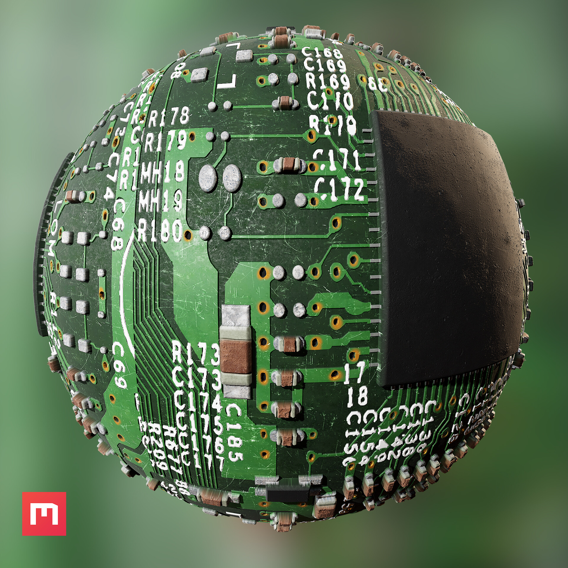 circuit board photoshop