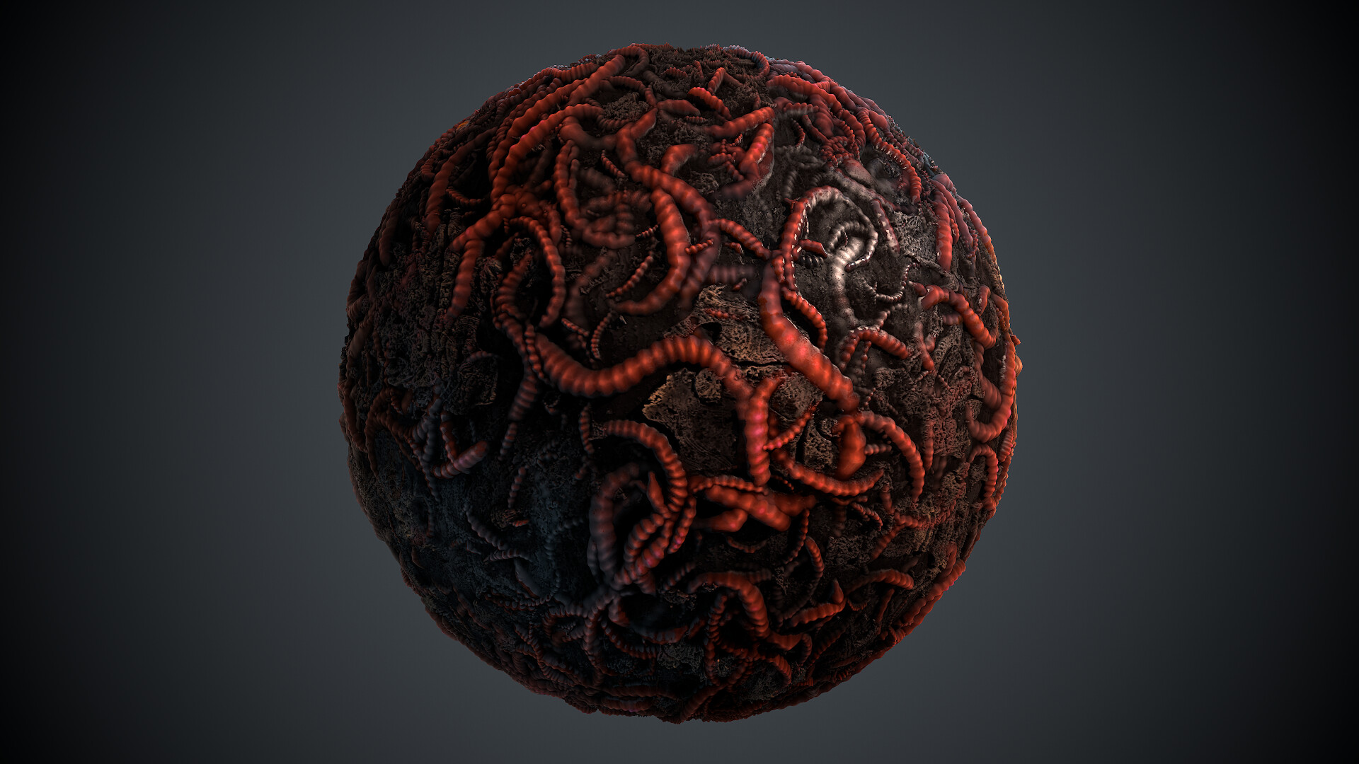 ArtStation - Earthworms ground material
