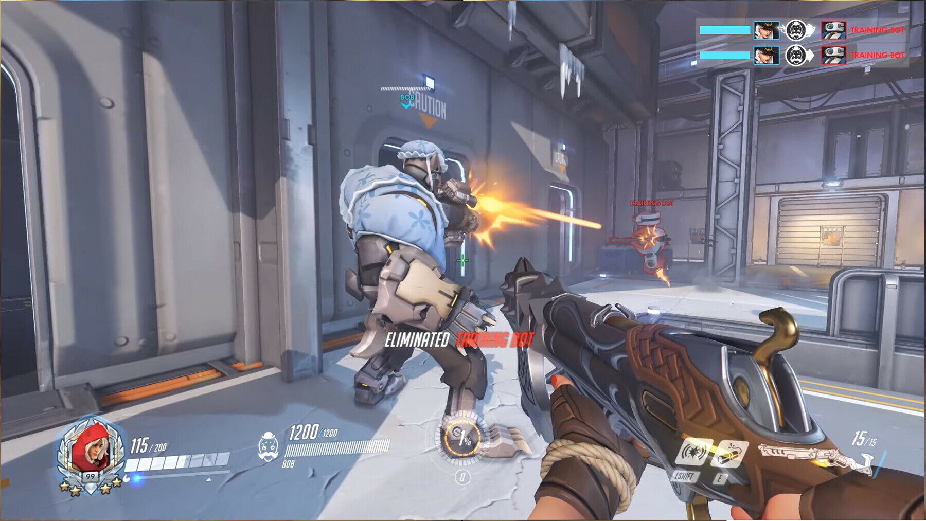 Oriol Folch - OVERWATCH - Ashe 'Little Red' Weapon Skin