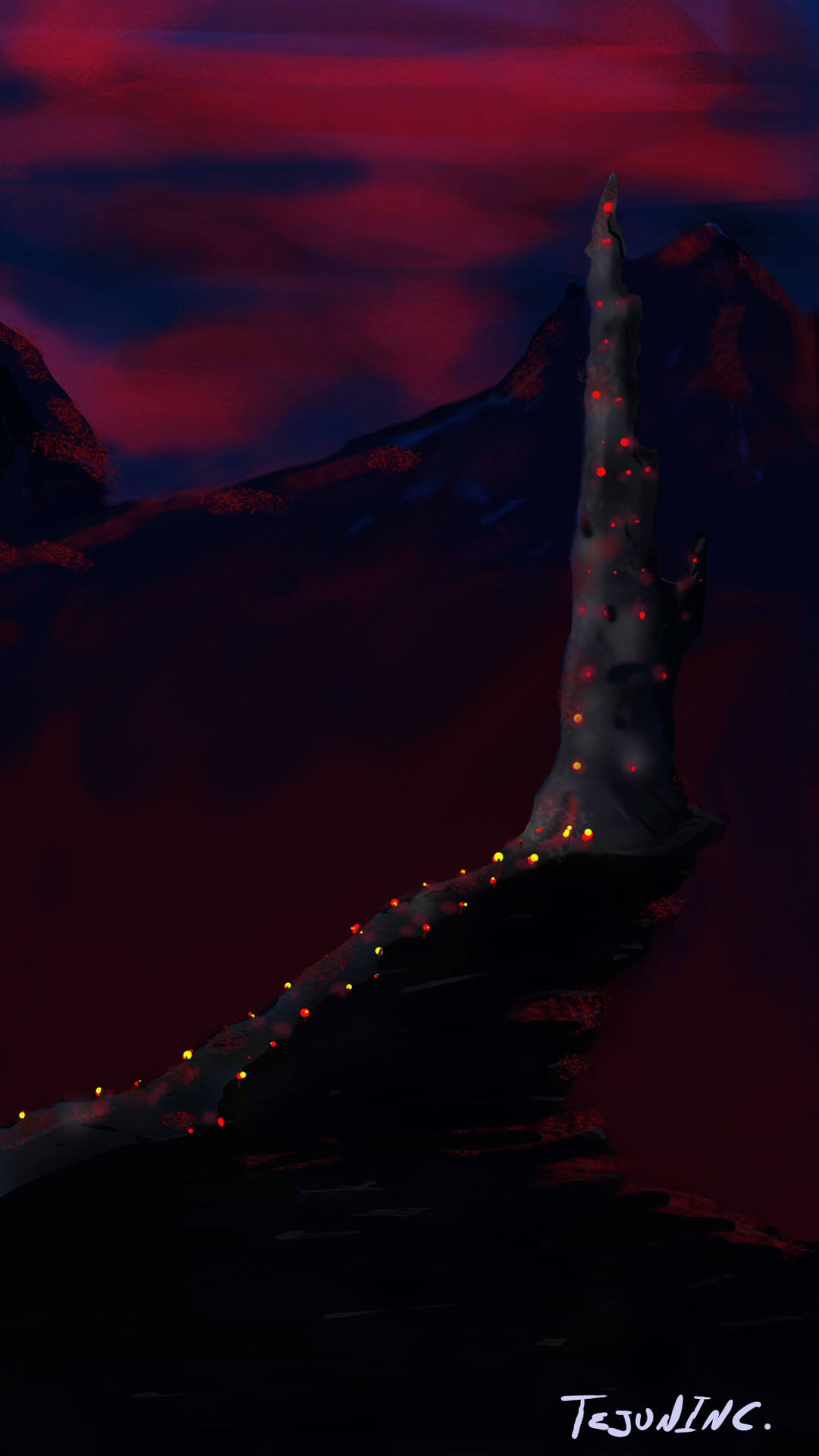 ArtStation - Red Tower of AGAVANBARSADAN