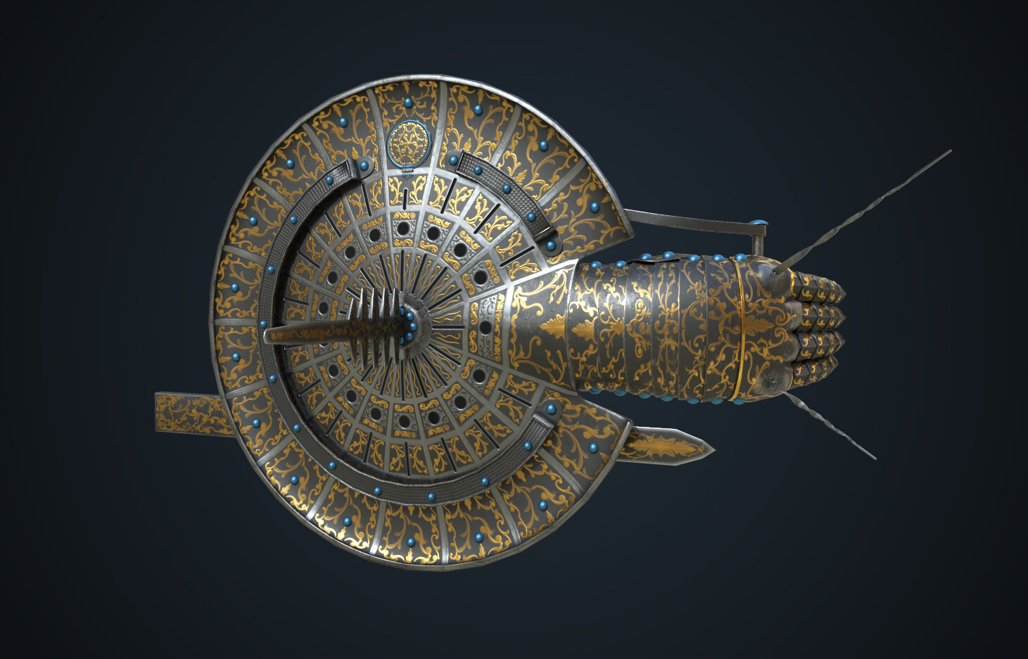 ArtStation - Sword Breaker Shield