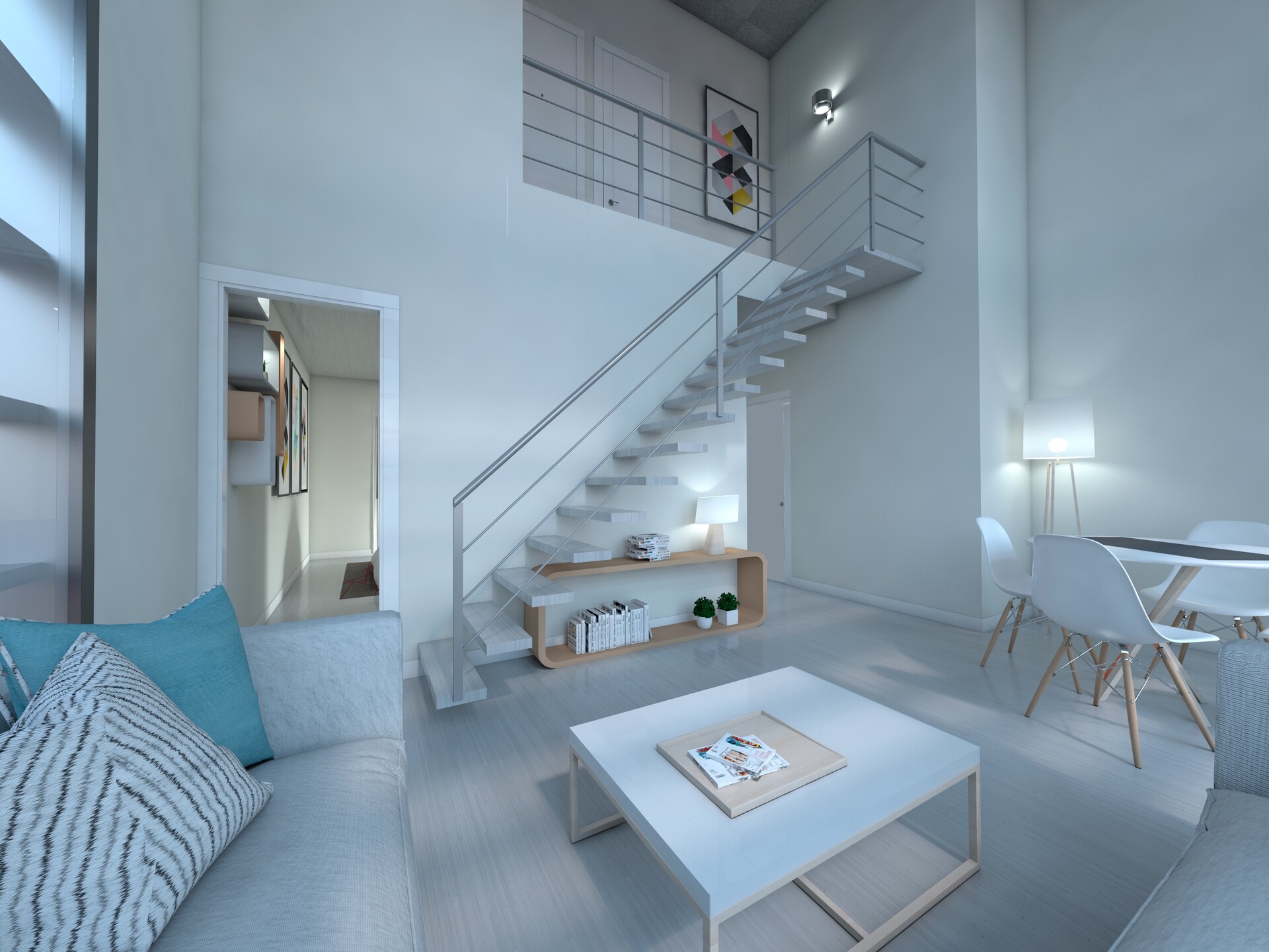 ArtStation - Duplex Apartment