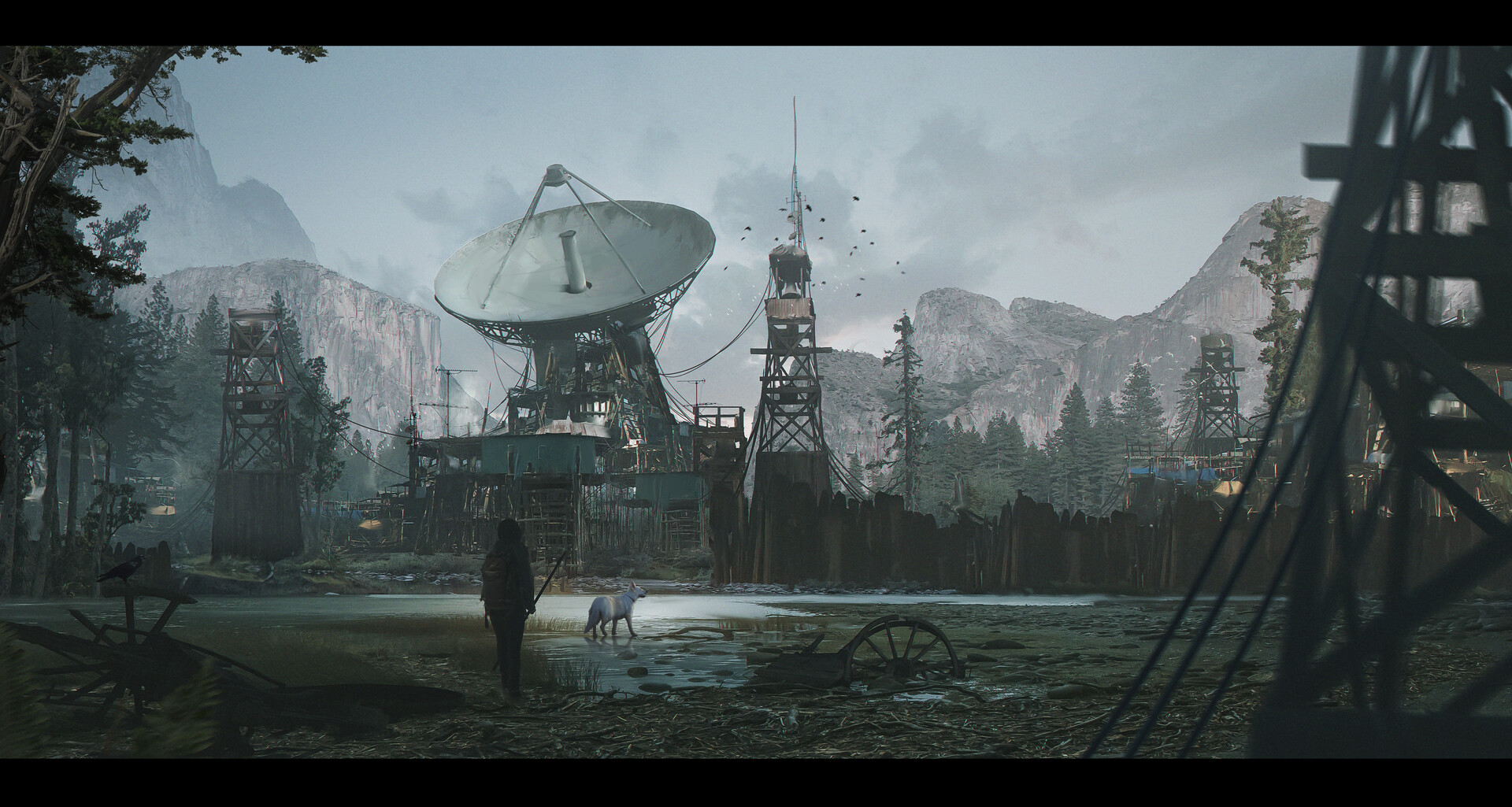 ArtStation - Old communication tower