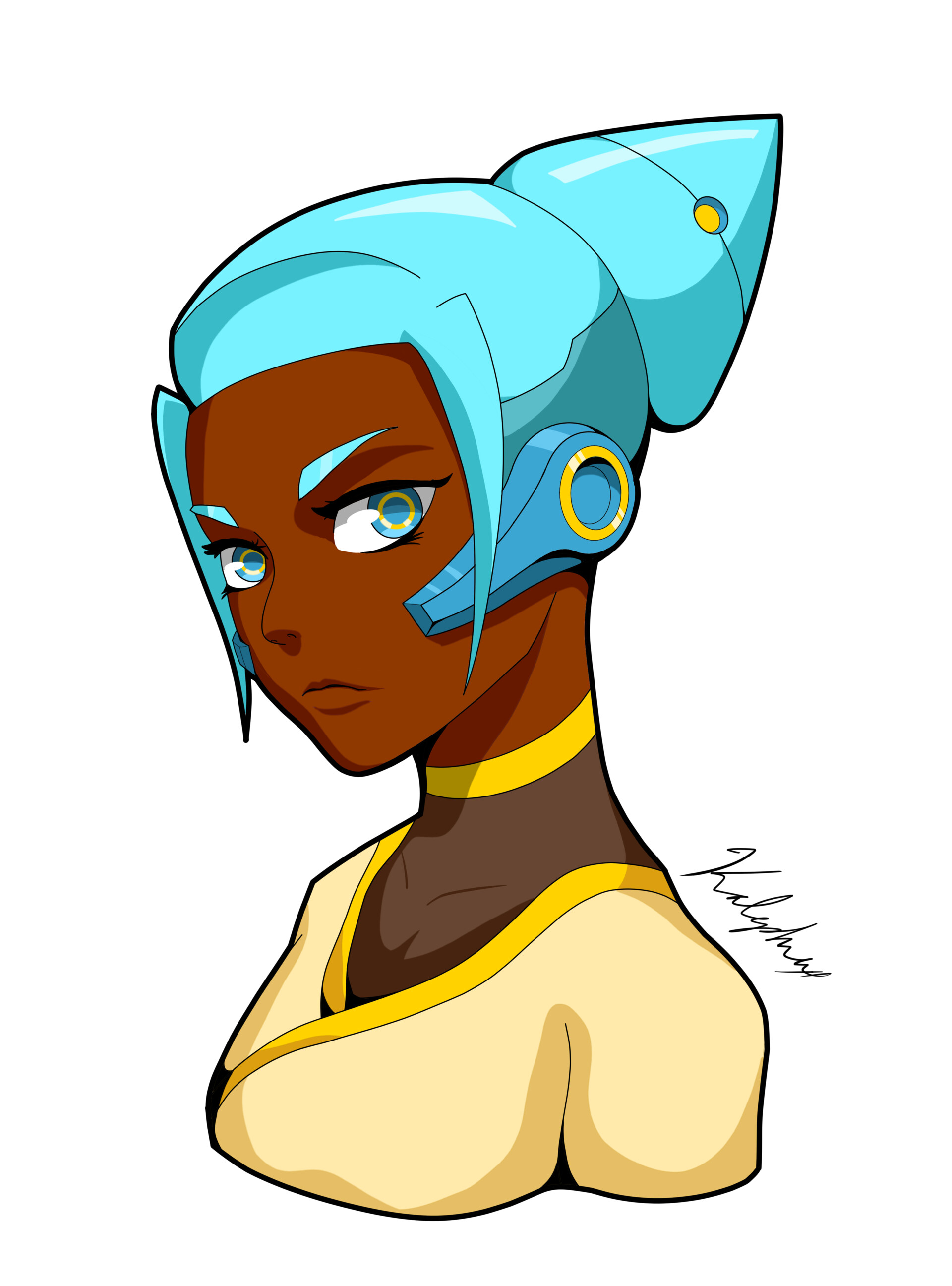 ArtStation - Tech Woman 3