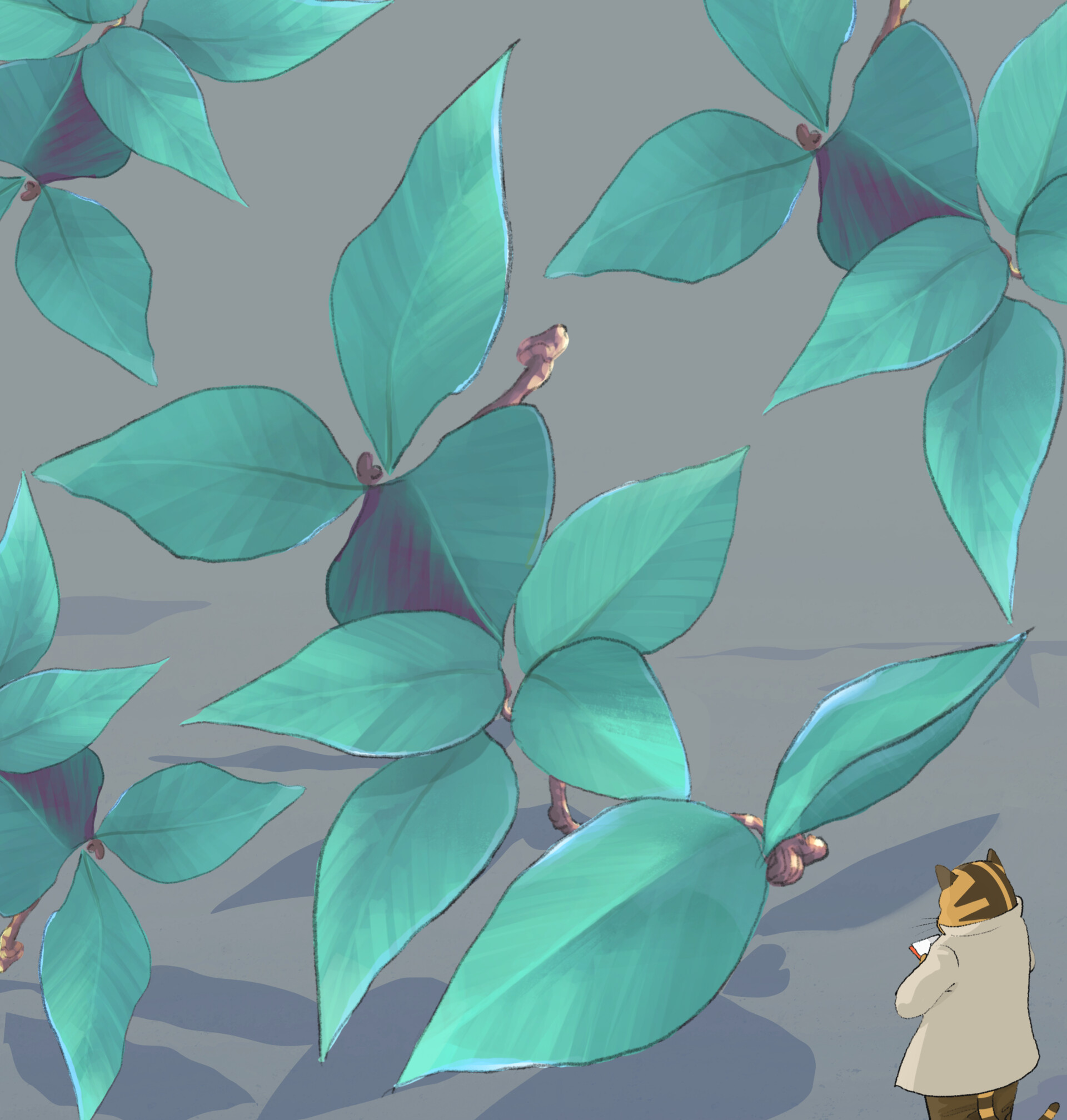 ArtStation - Leaf Study