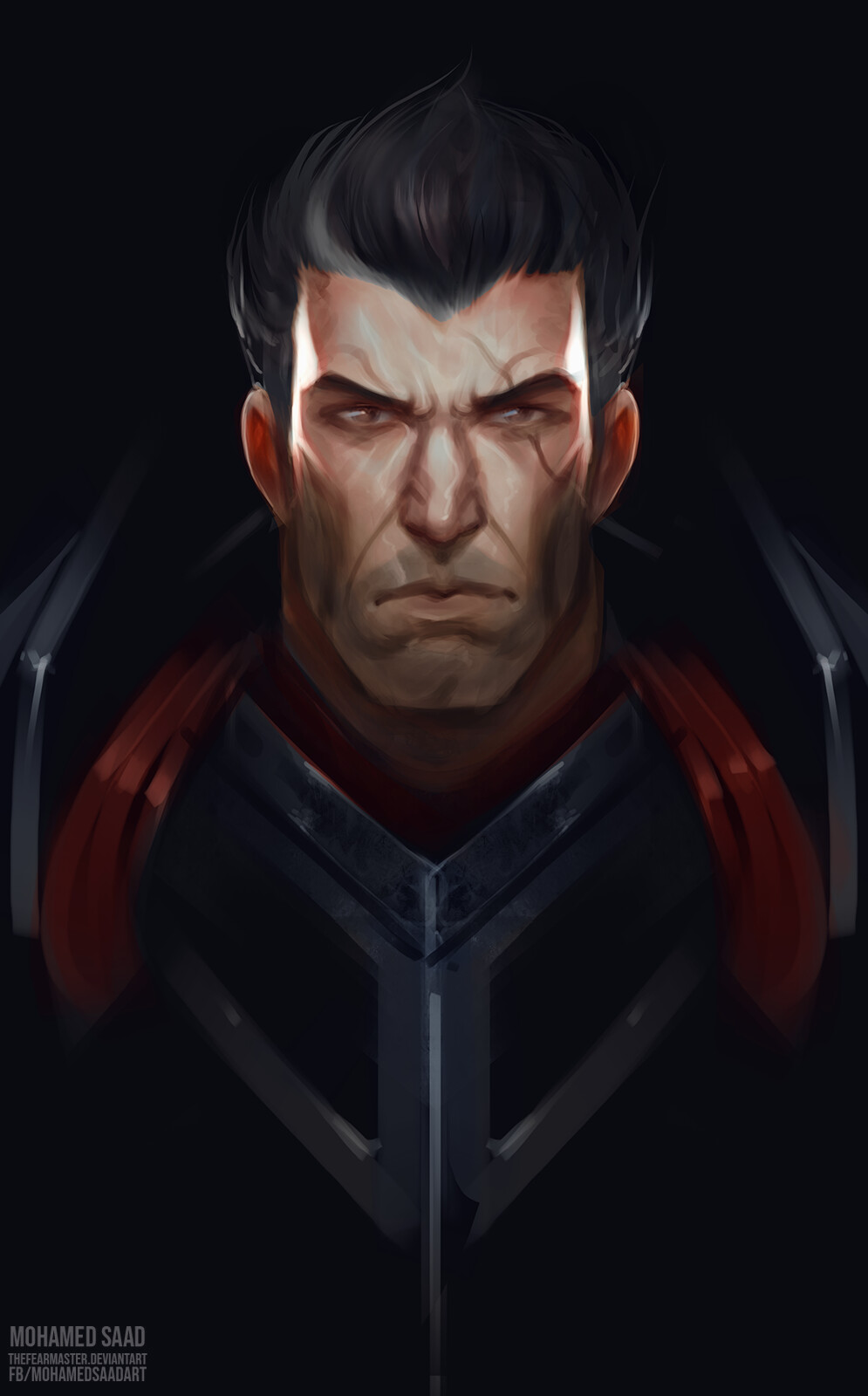 ArtStation - darius quick doodle