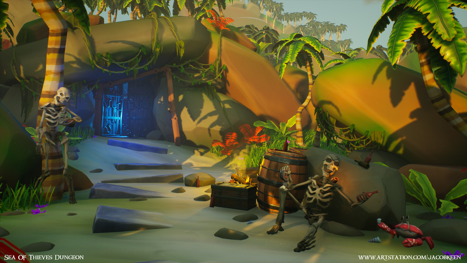 Jacob (Jack) Keen - Sea of Thieves Fan Art Dungeon