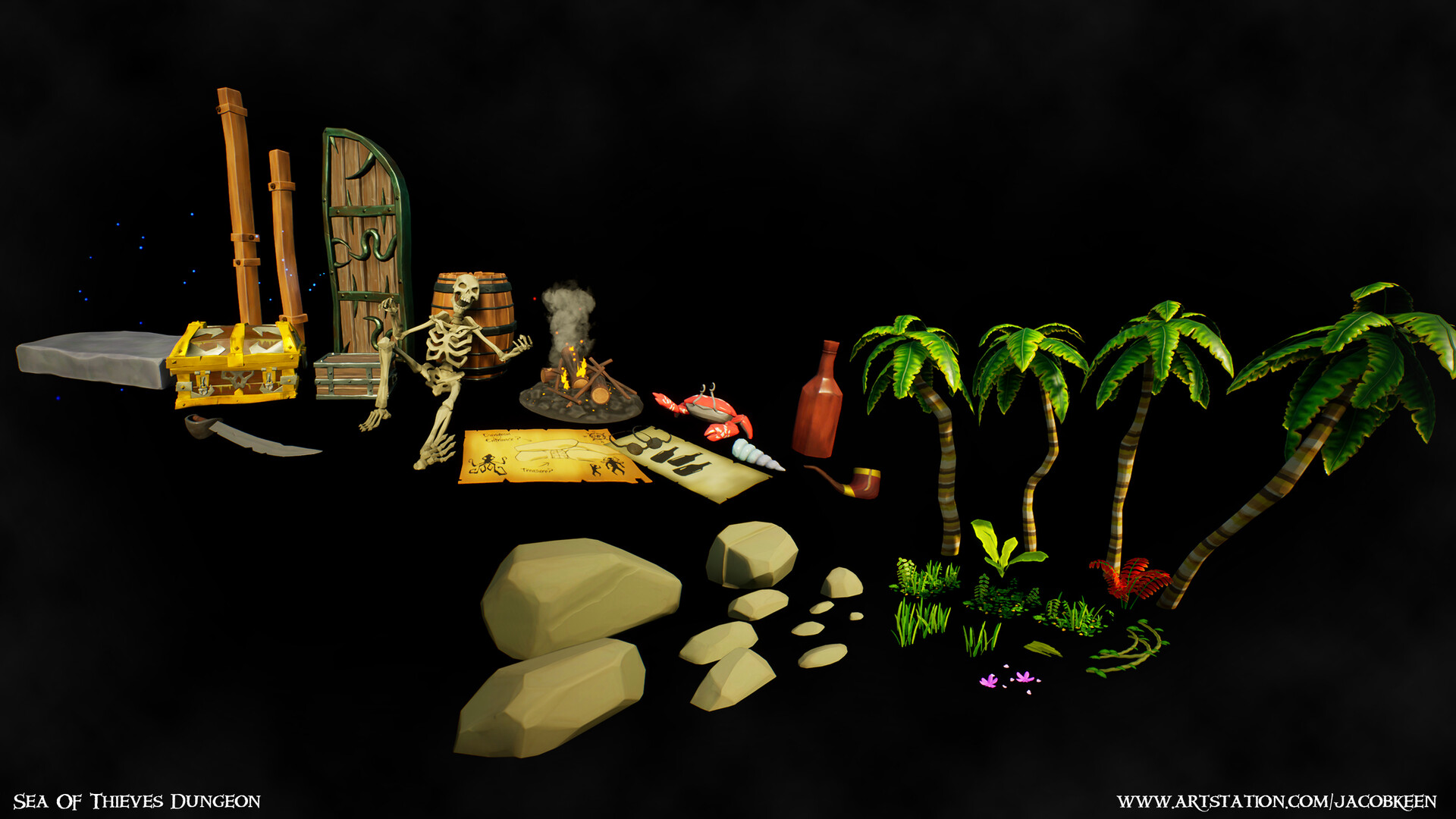 Jacob (Jack) Keen - Sea of Thieves Fan Art Dungeon