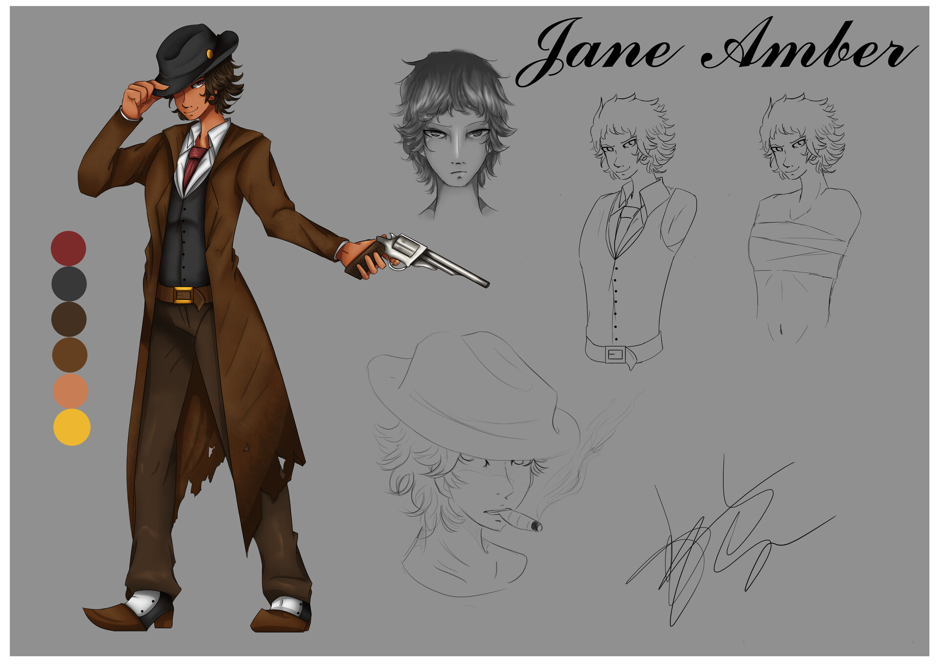 ArtStation - Original Characters (Character Design Study)