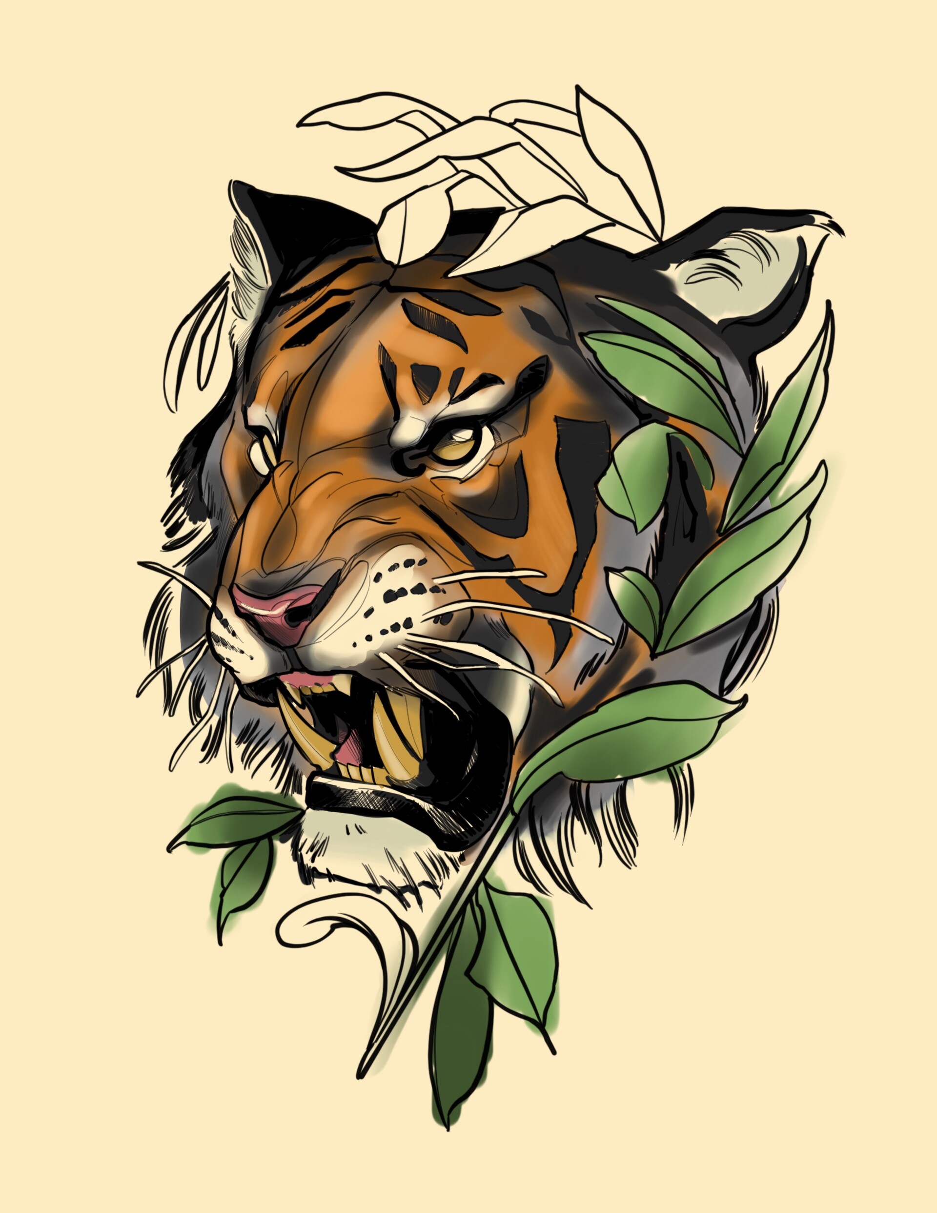 ArtStation - Whip tiger