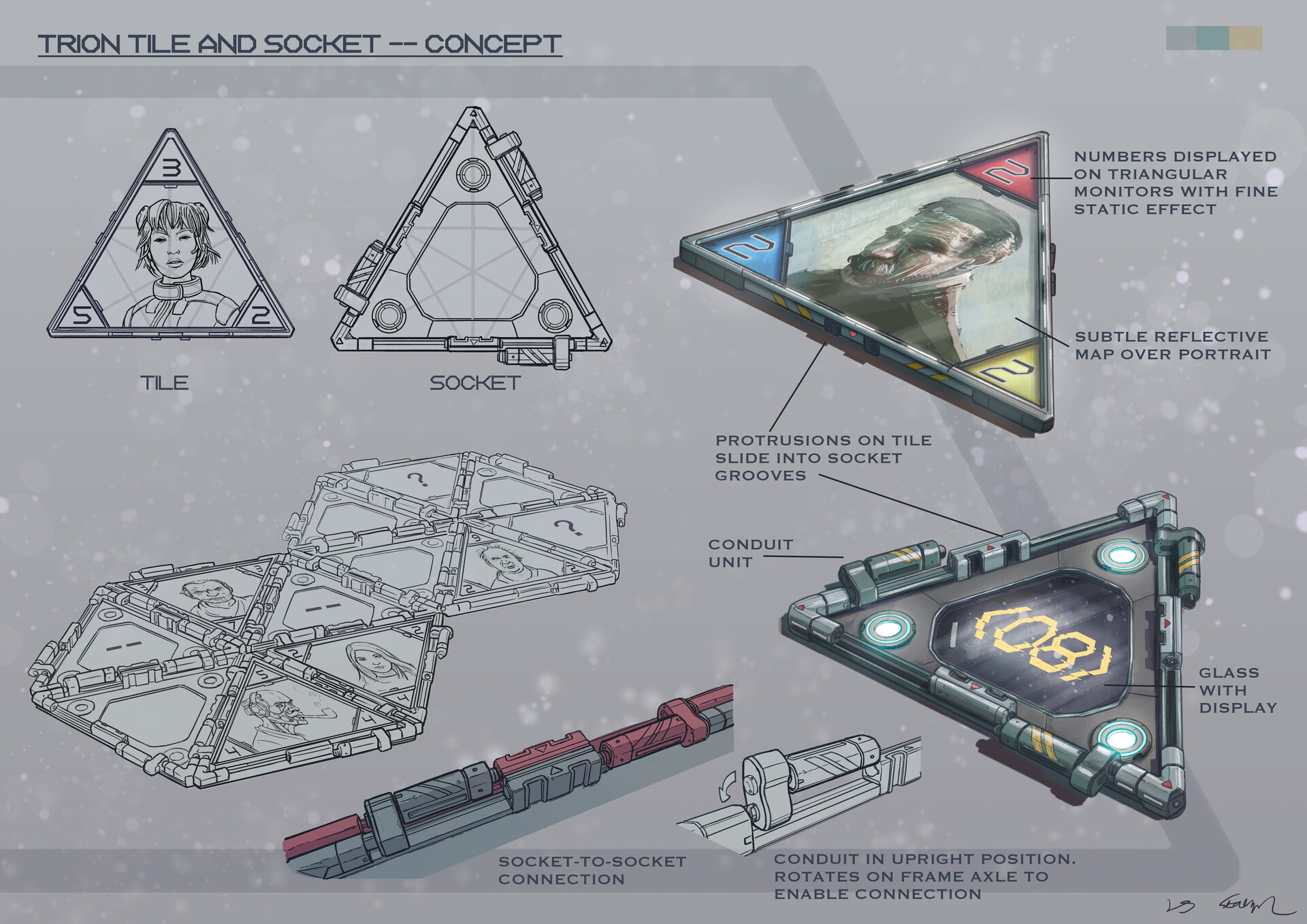 ArtStation - Tile design