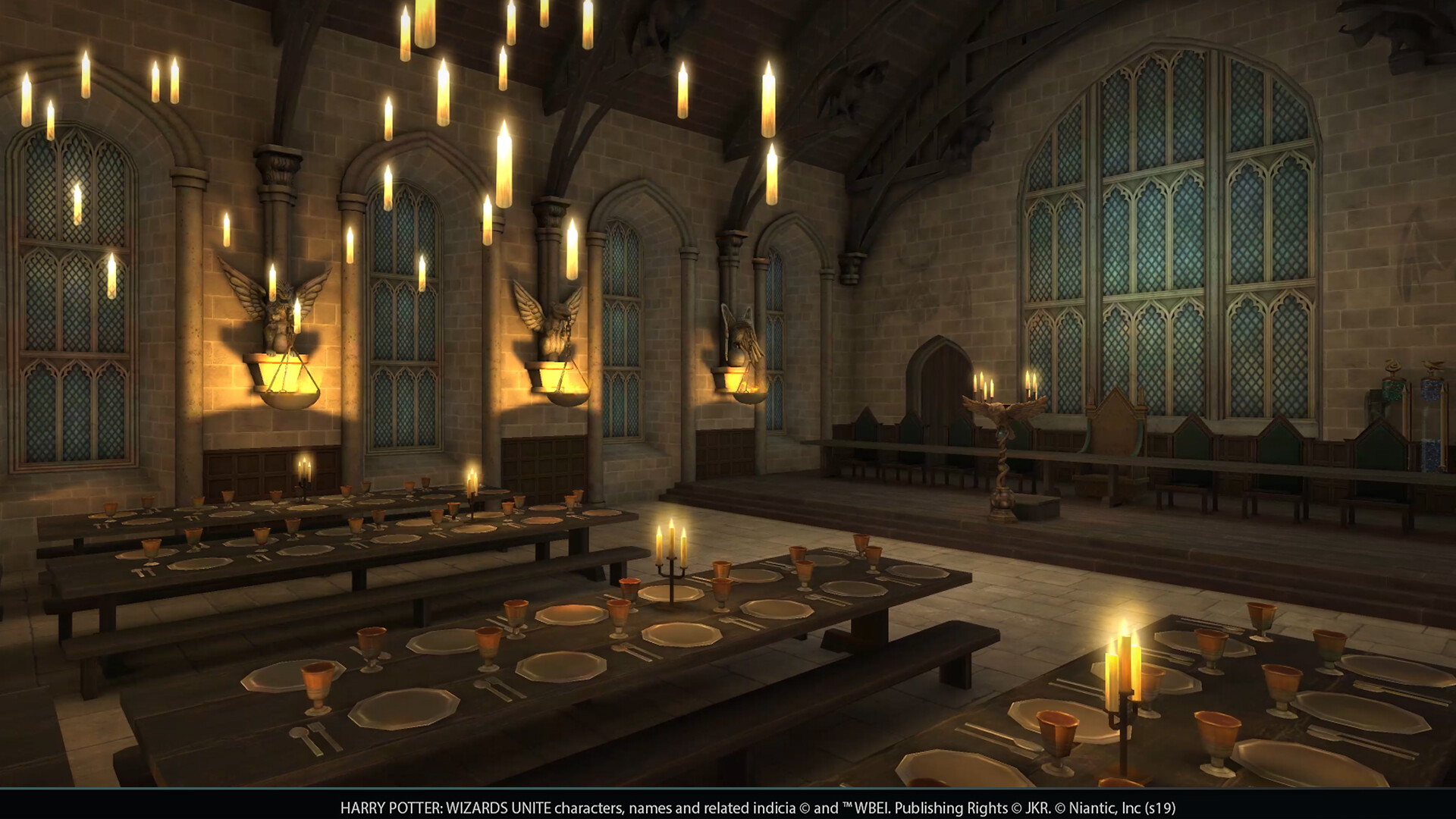 Hogwarts Great Hall Tables