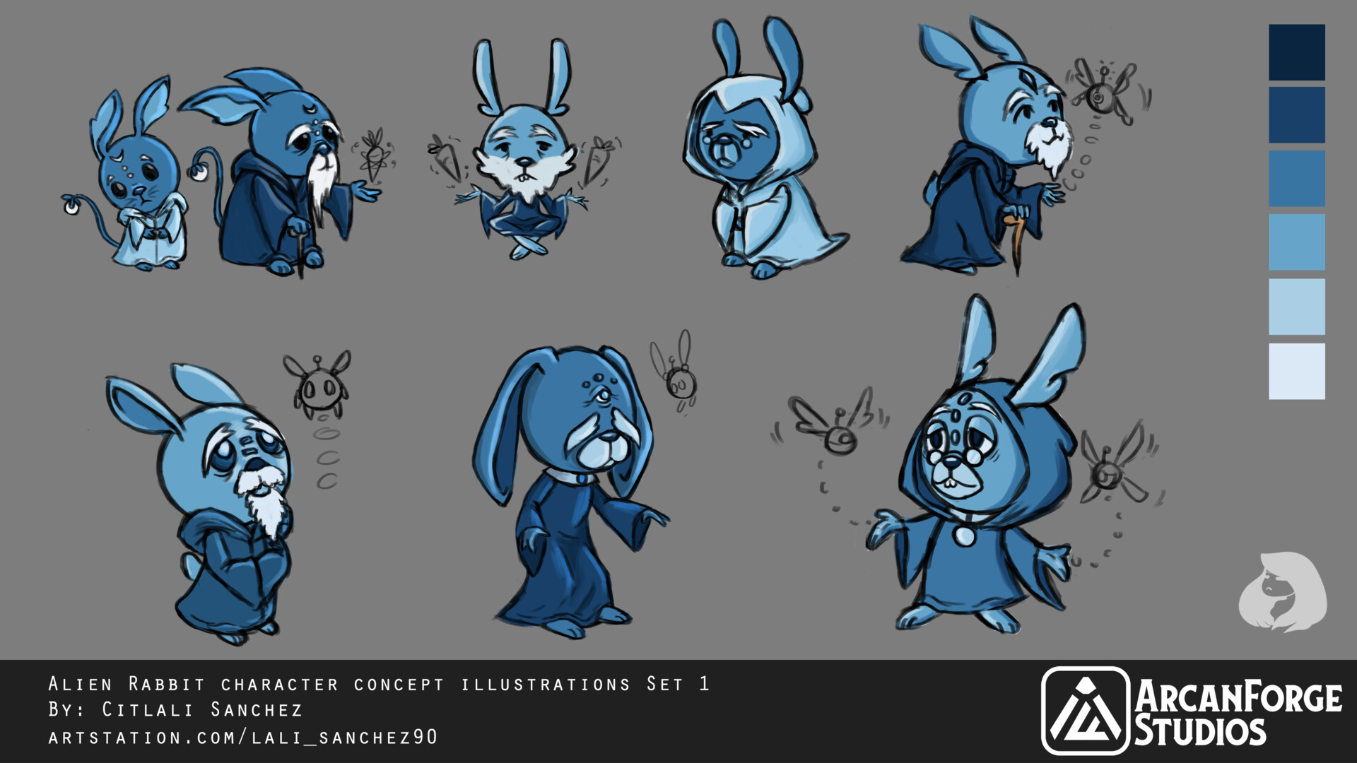 Citlali Sanchez - Fetch Force: Alien Rabbit Concept