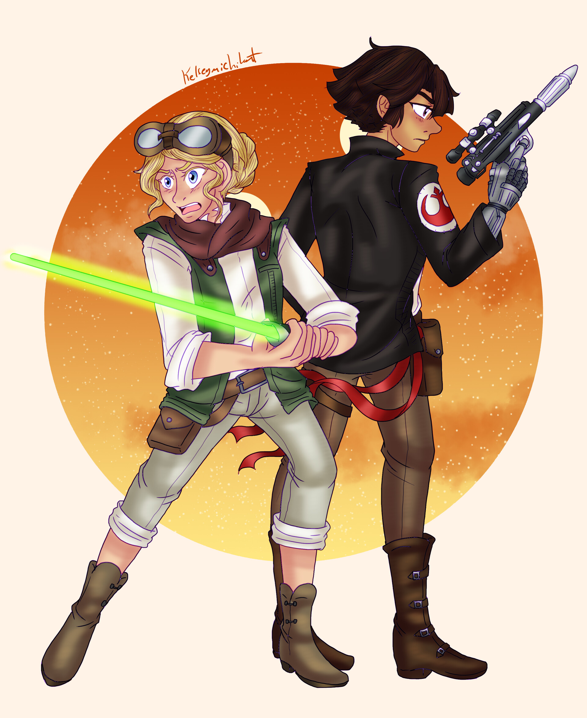 ArtStation - Star Wars DGS AU - Concept Art and Illustrations