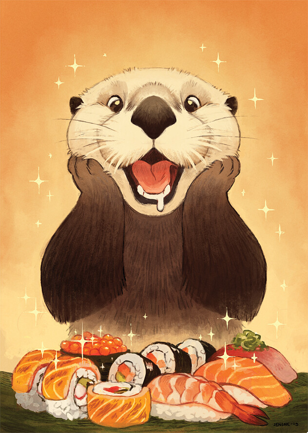 Jeniak draws - Sushi!