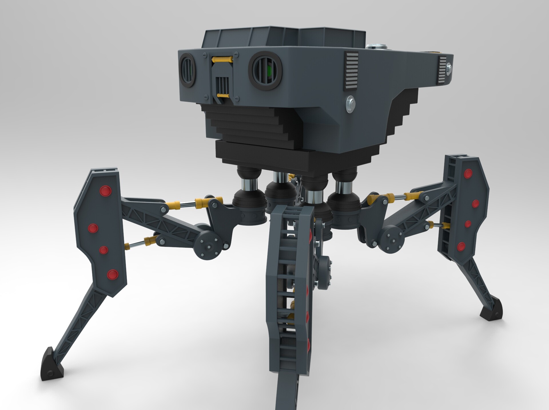 ArtStation - Spider_Robot