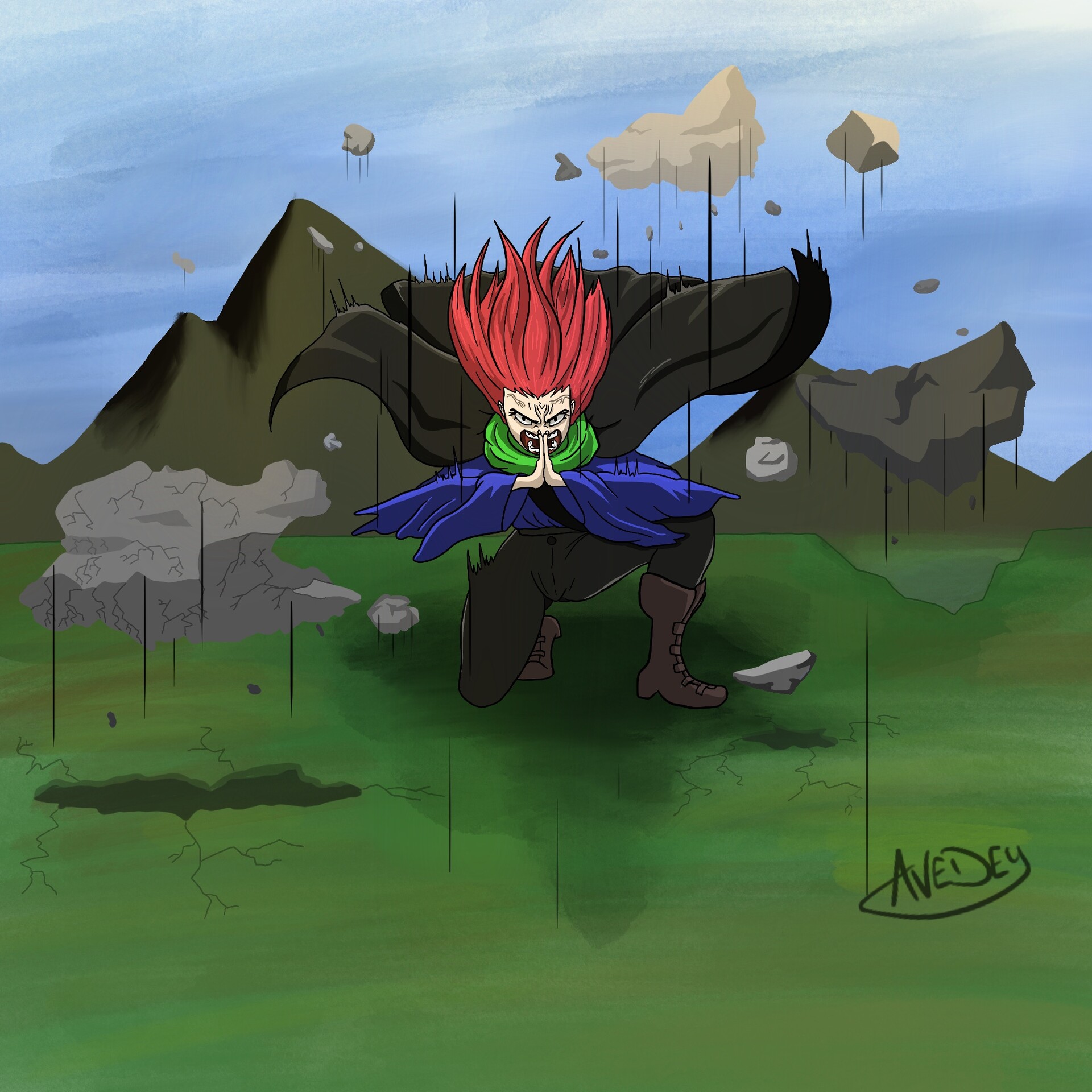 ArtStation - Ultimate Earth Spell