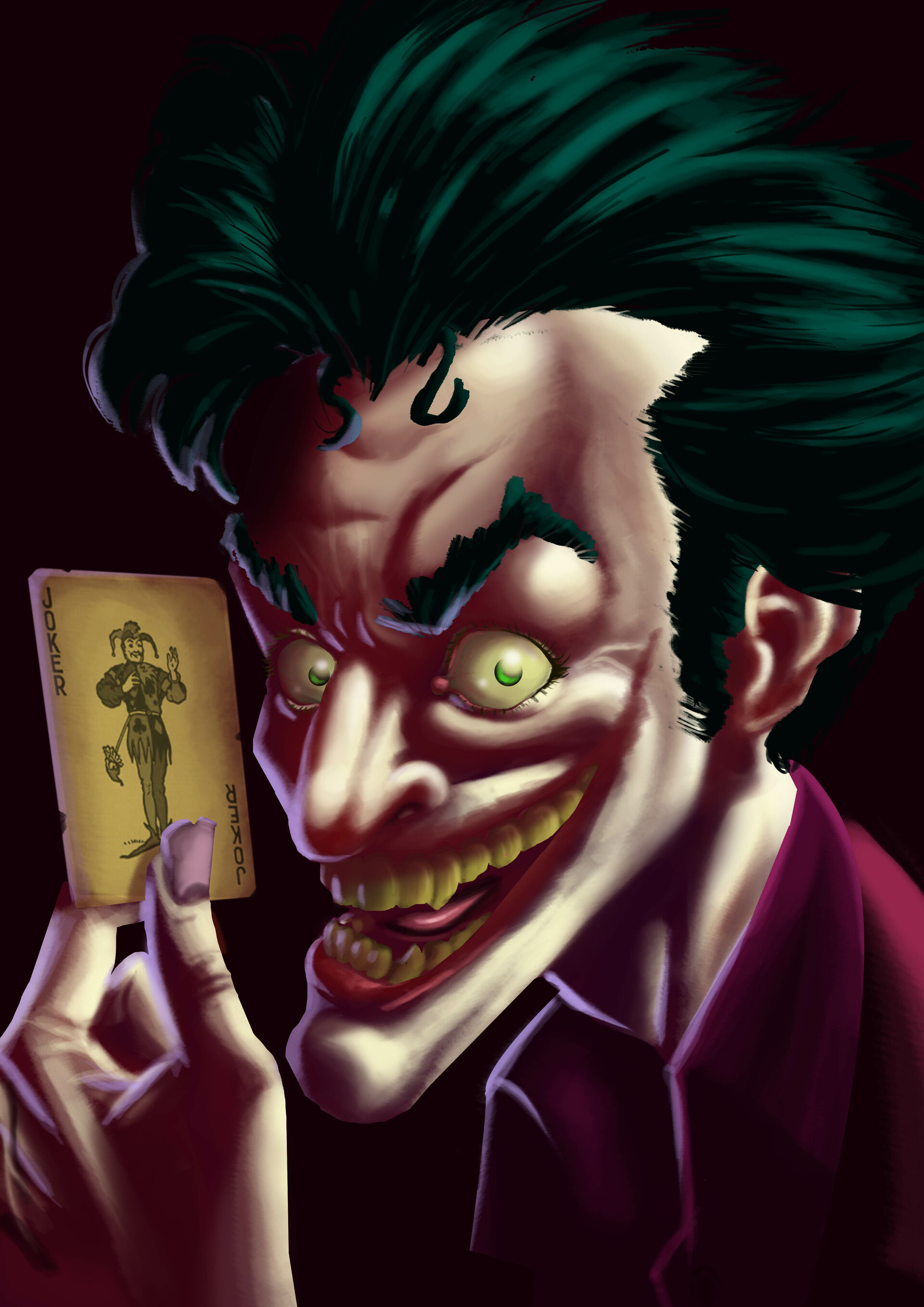 ArtStation - Joker´s Card - Commission Art