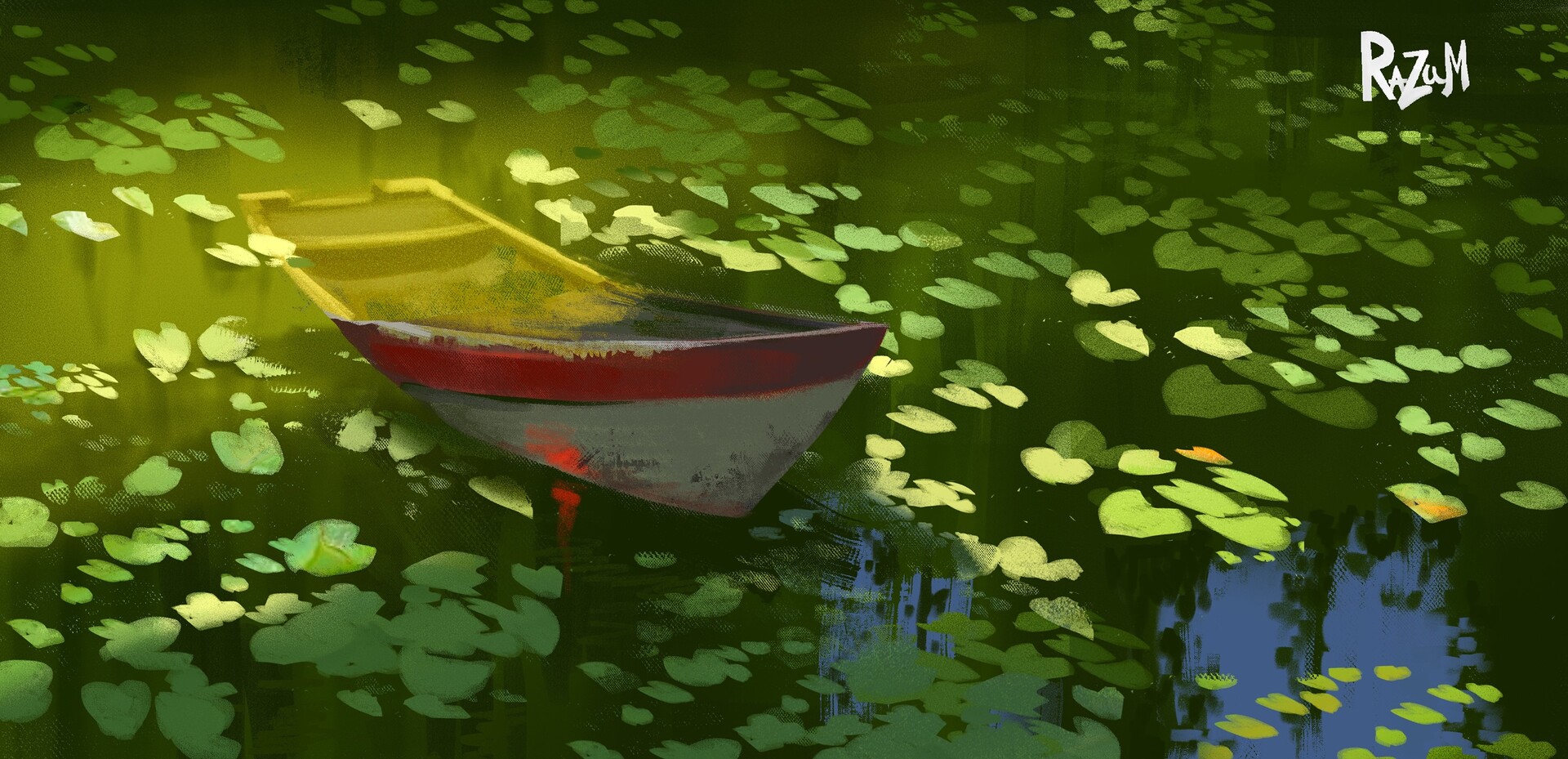 ArtStation - The Boat (PROCREATE)