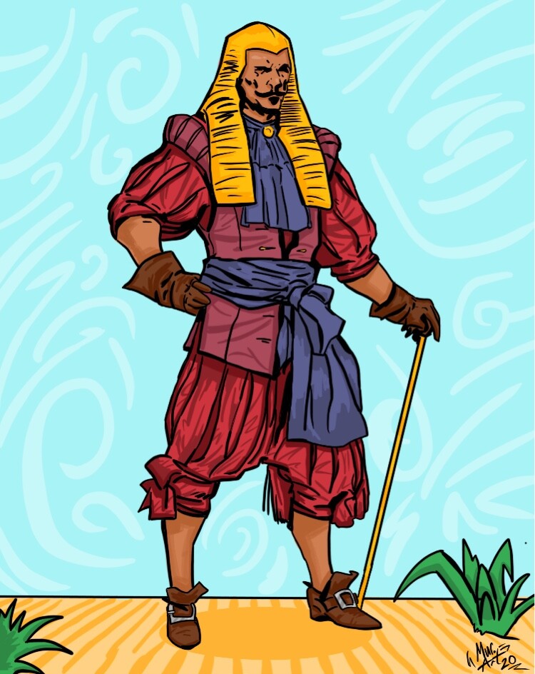 ArtStation - Desert man