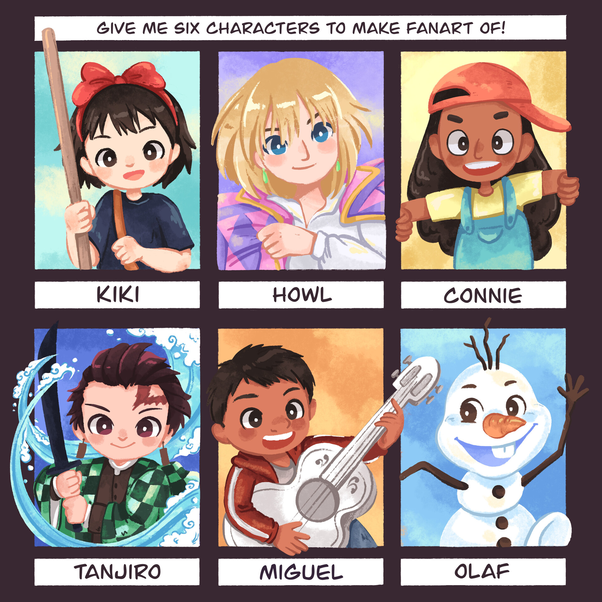 ArtStation - Six Fanart Challenge