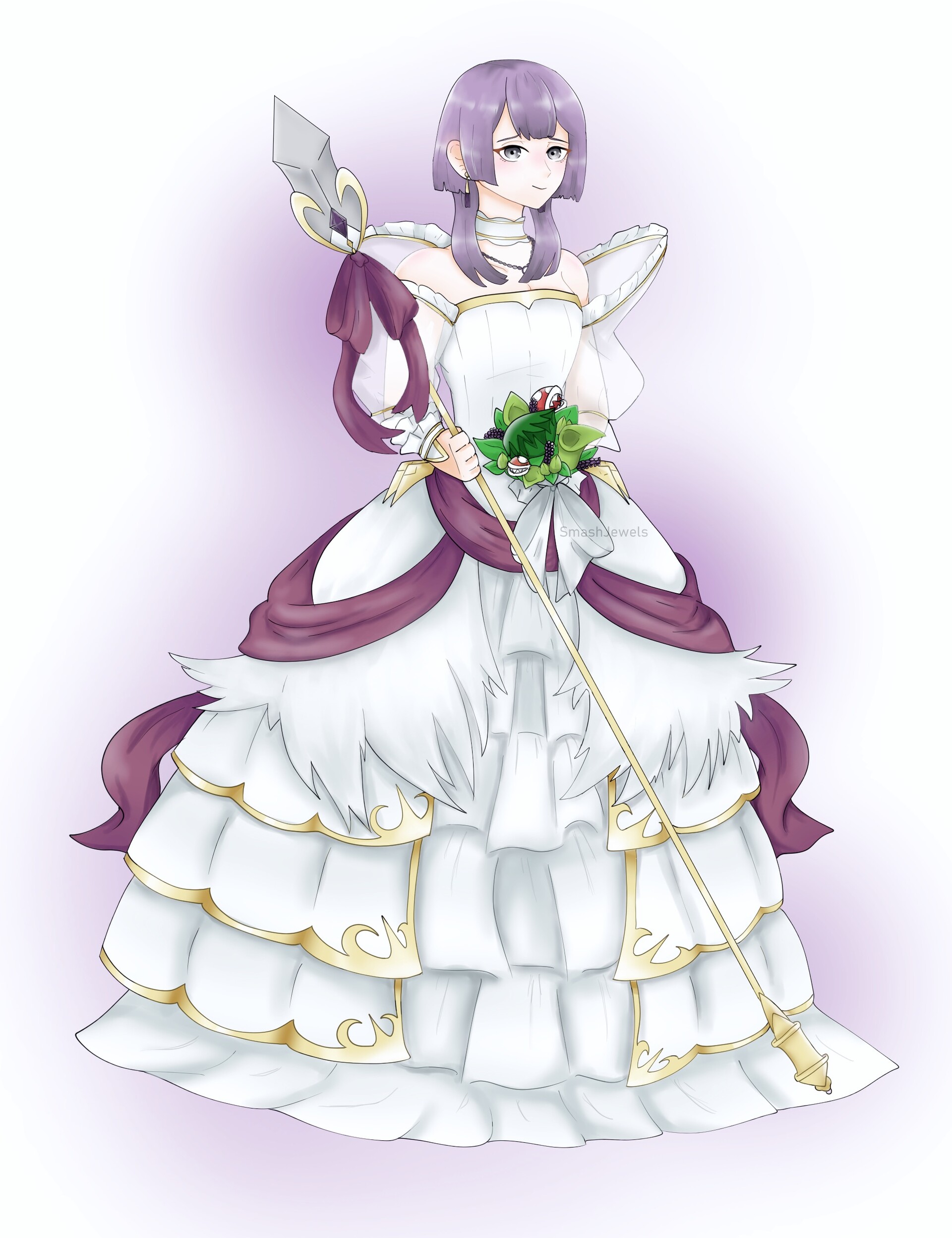ArtStation - Bridal Bernadetta