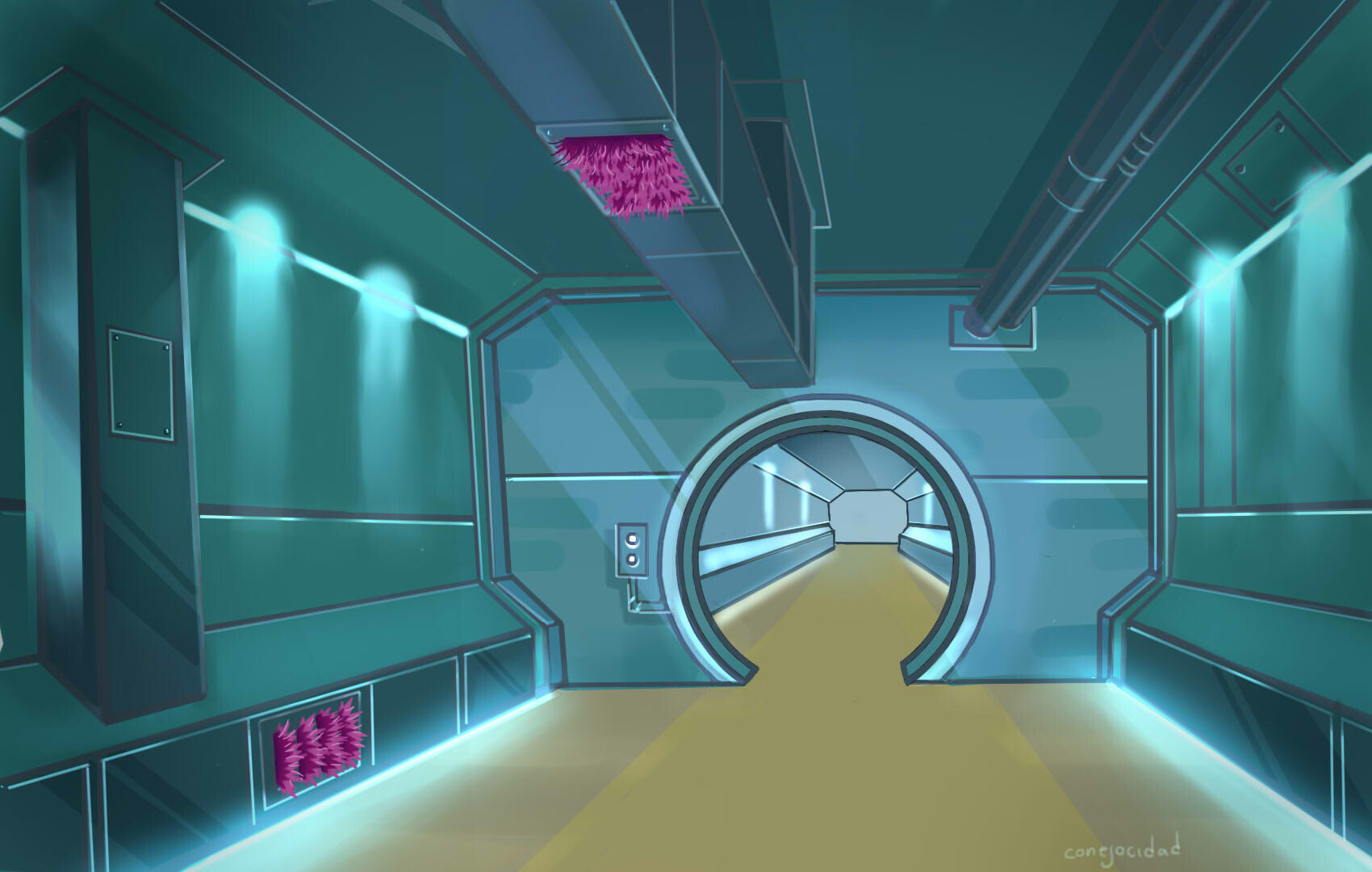 ArtStation - Enterprise Hall