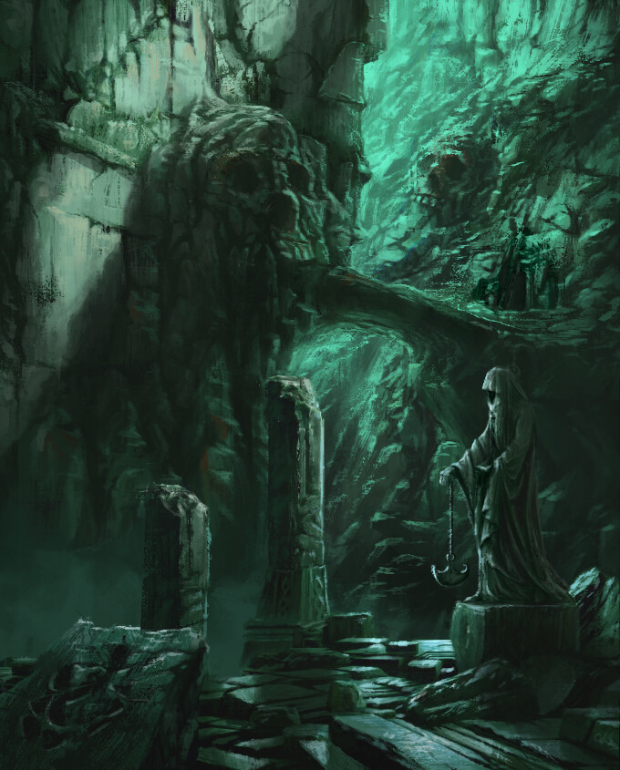 ArtStation - Inside the Witch Castle