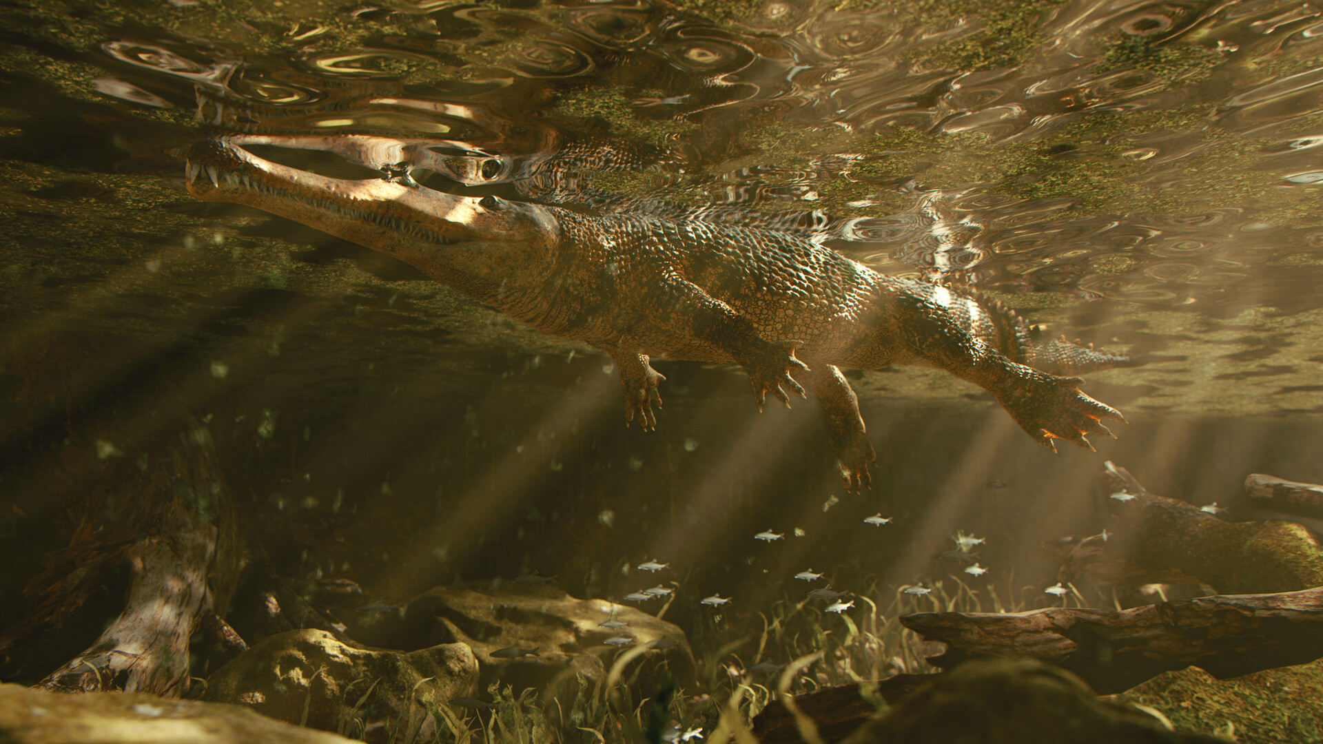 ArtStation - Parasuchus sp.