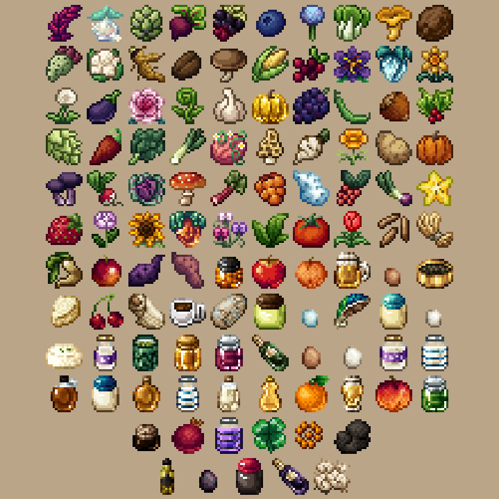 ArtStation - Produce and Farm Goods