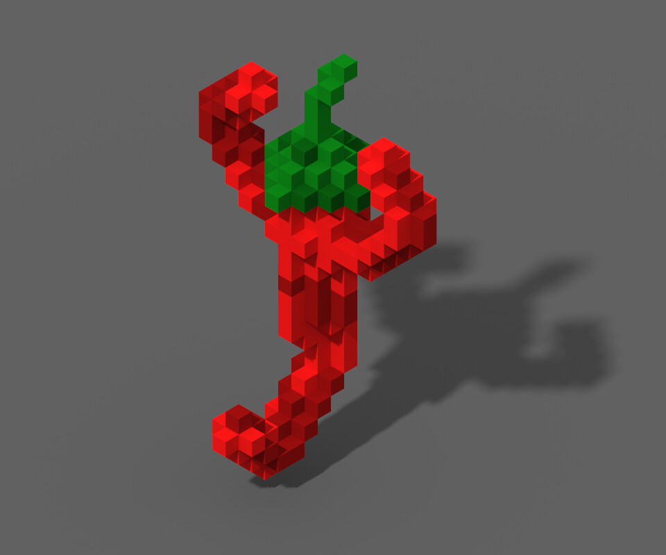 ArtStation - Random Works of Voxel Dailies