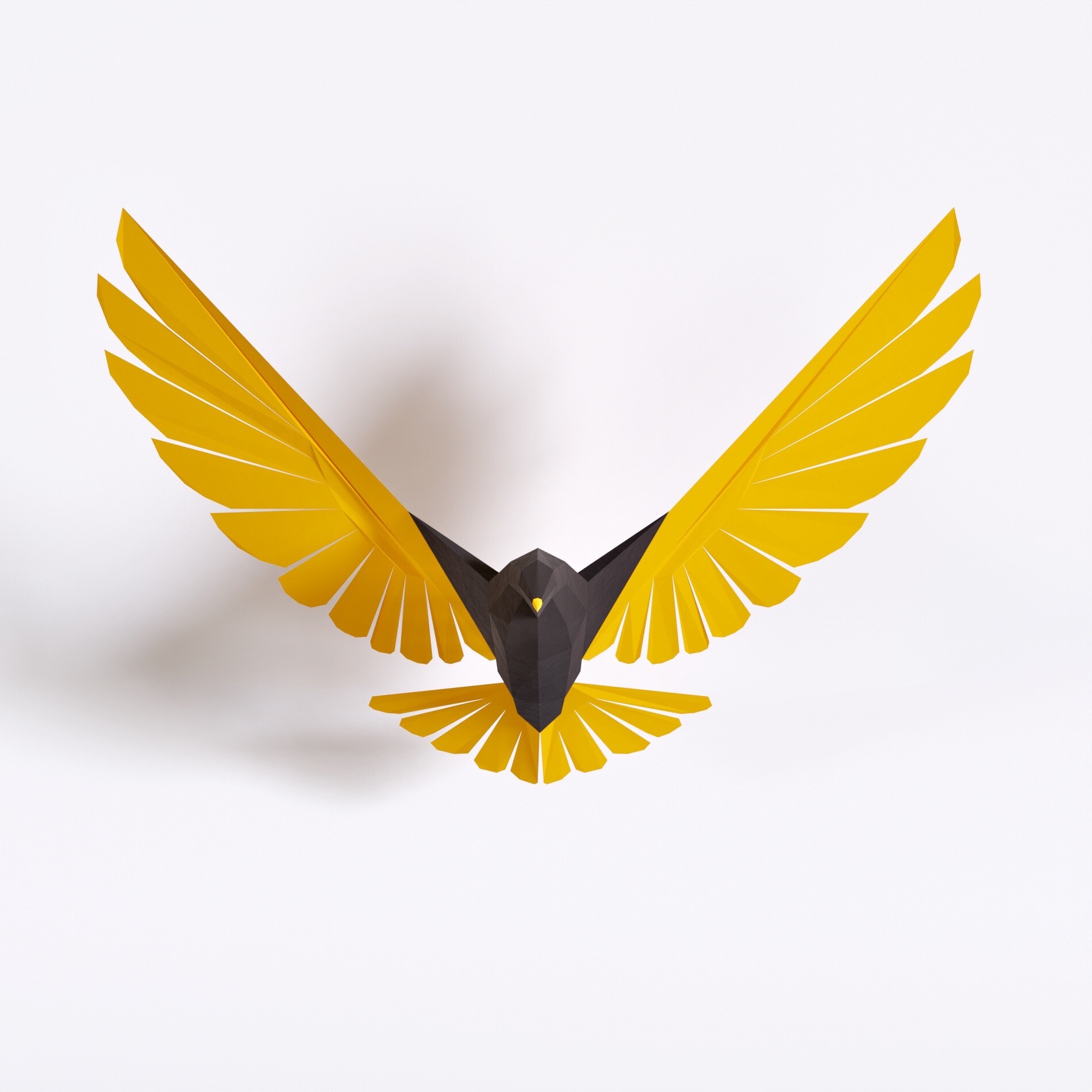 ArtStation - Geometric Low Poly Birds