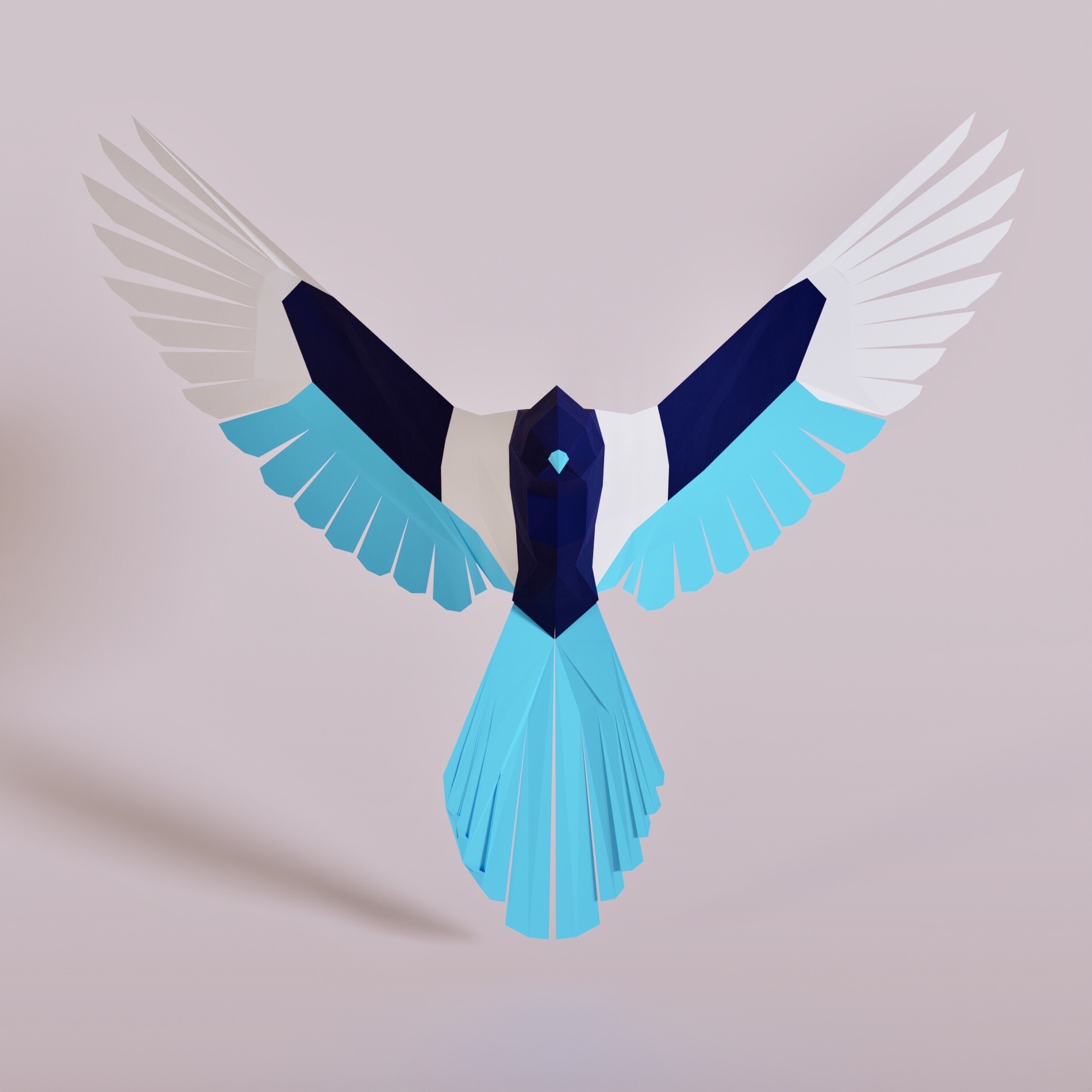 Thodoris Tsiridis - Geometric Low Poly Birds