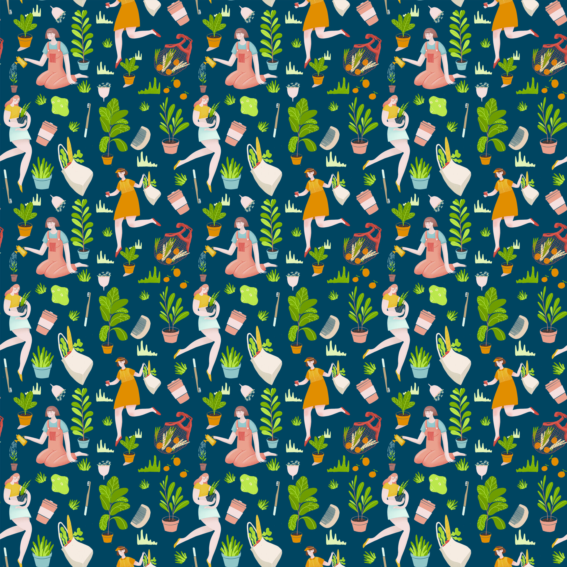 ArtStation - Girls pattern