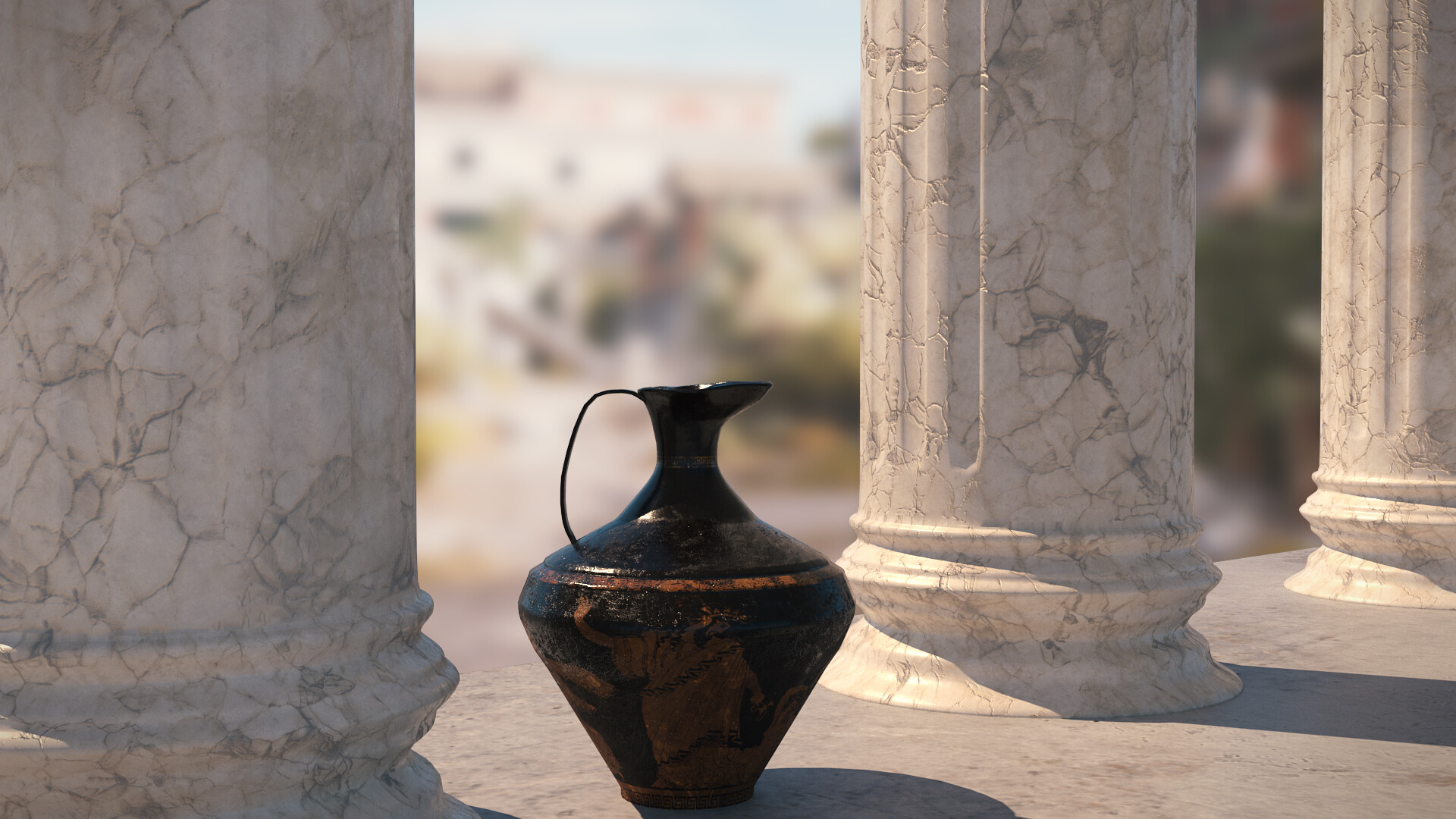 ArtStation - Ancient Greece scene