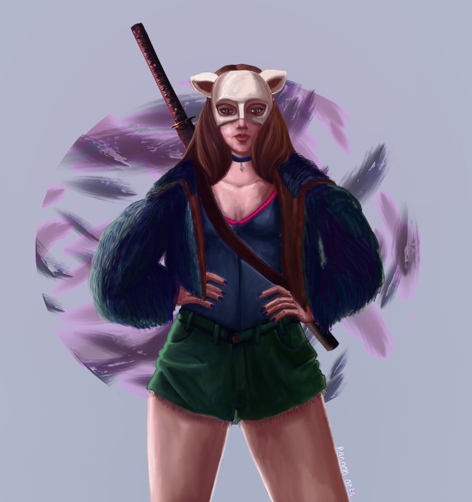 ArtStation - Urban Samurai