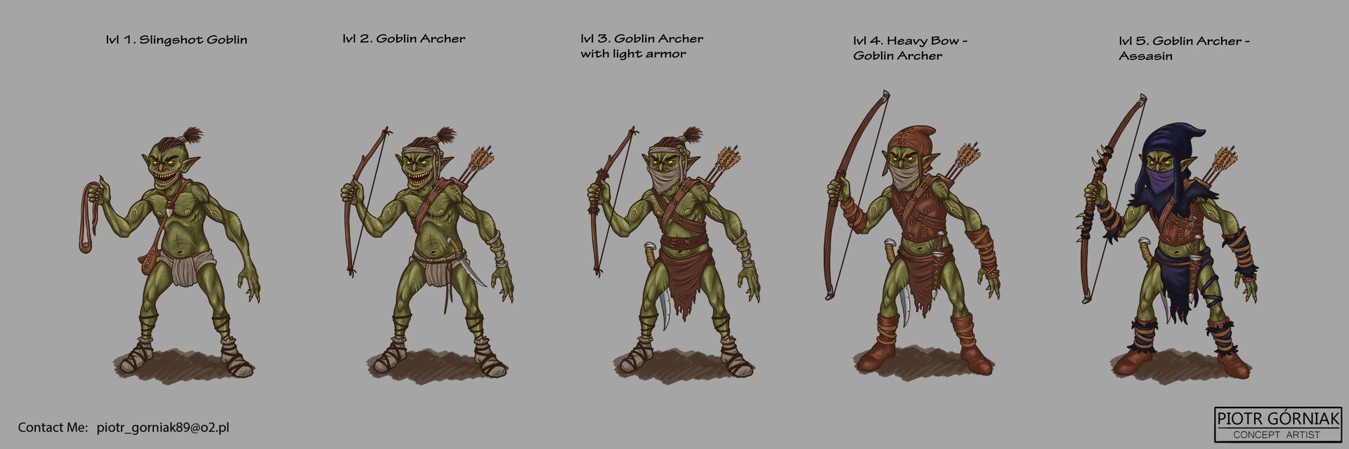ArtStation - Goblins and Lizardmans Concepts