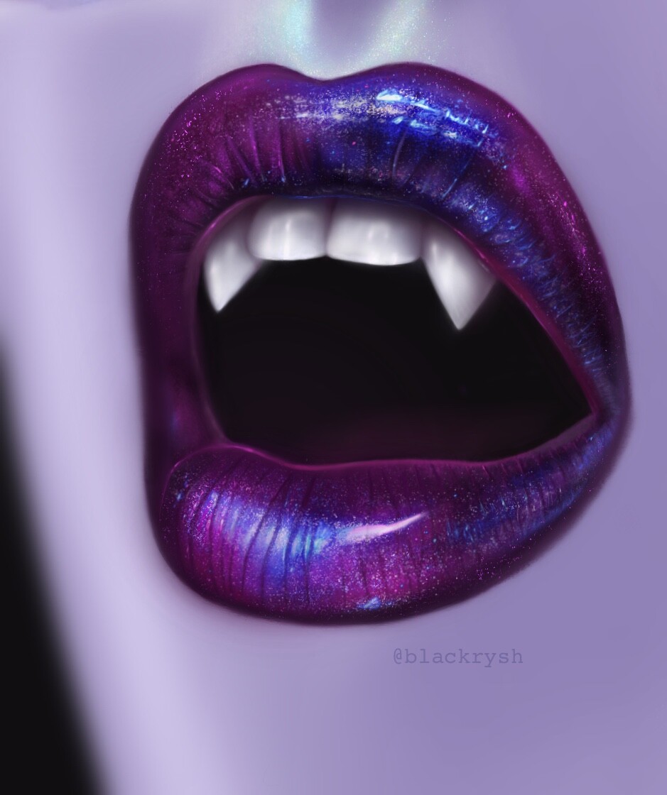 ArtStation - Vampire kiss
