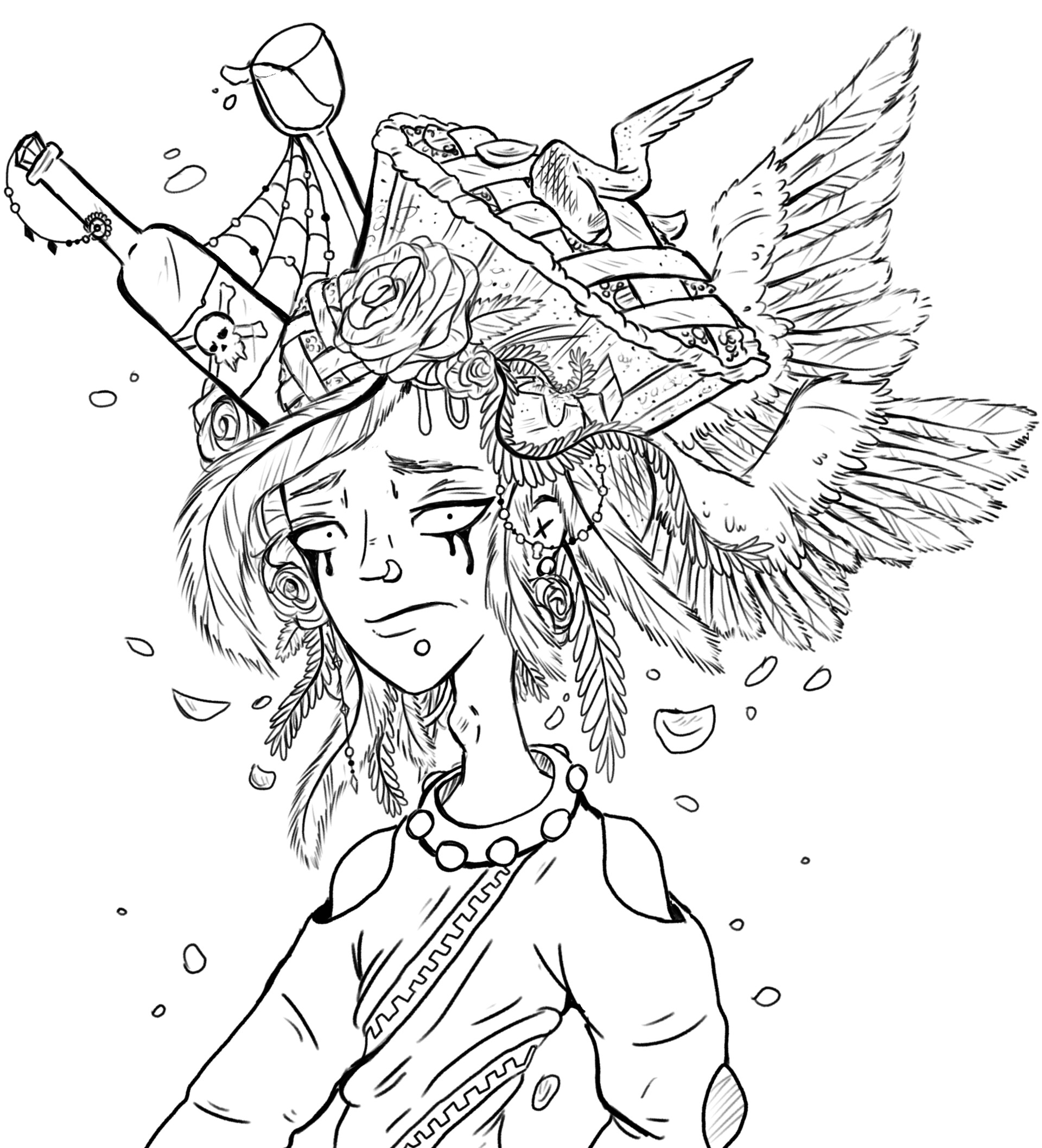 ArtStation - Black sketches