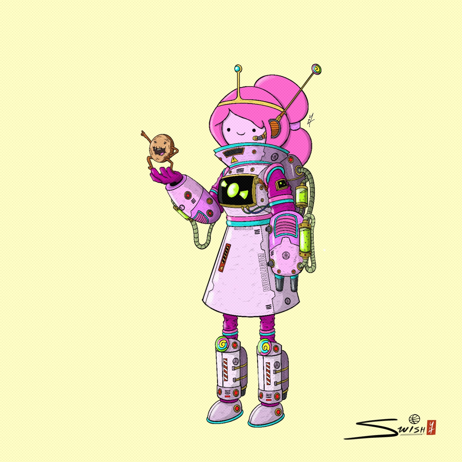 ArtStation - BIONIC BUBBLEGUM