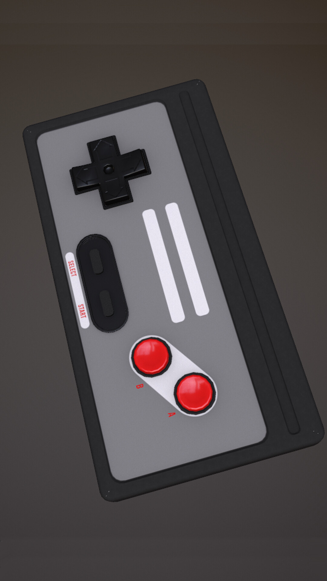 ArtStation - Old console gamepad